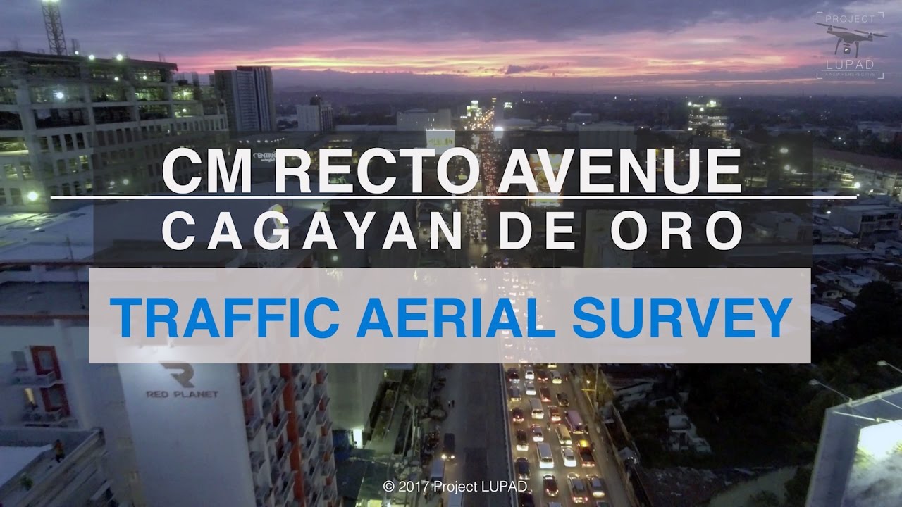 VIDEO: CM Recto Avenue Cagayan de Oro Traffic Aerial Survey