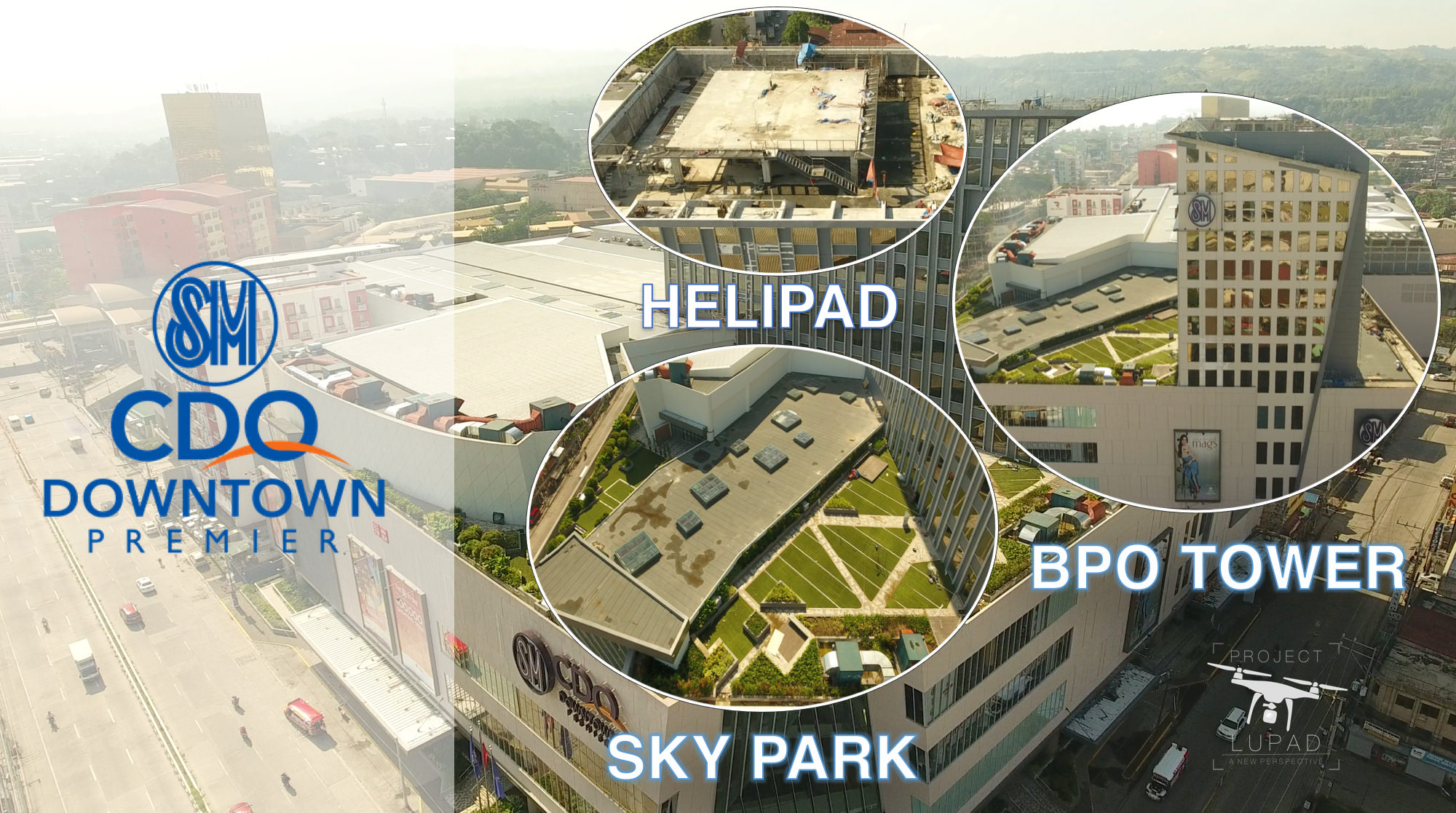 VIDEO: Sky Park, Helipad and BPO Tower of SM CDO Downtown Premier ...