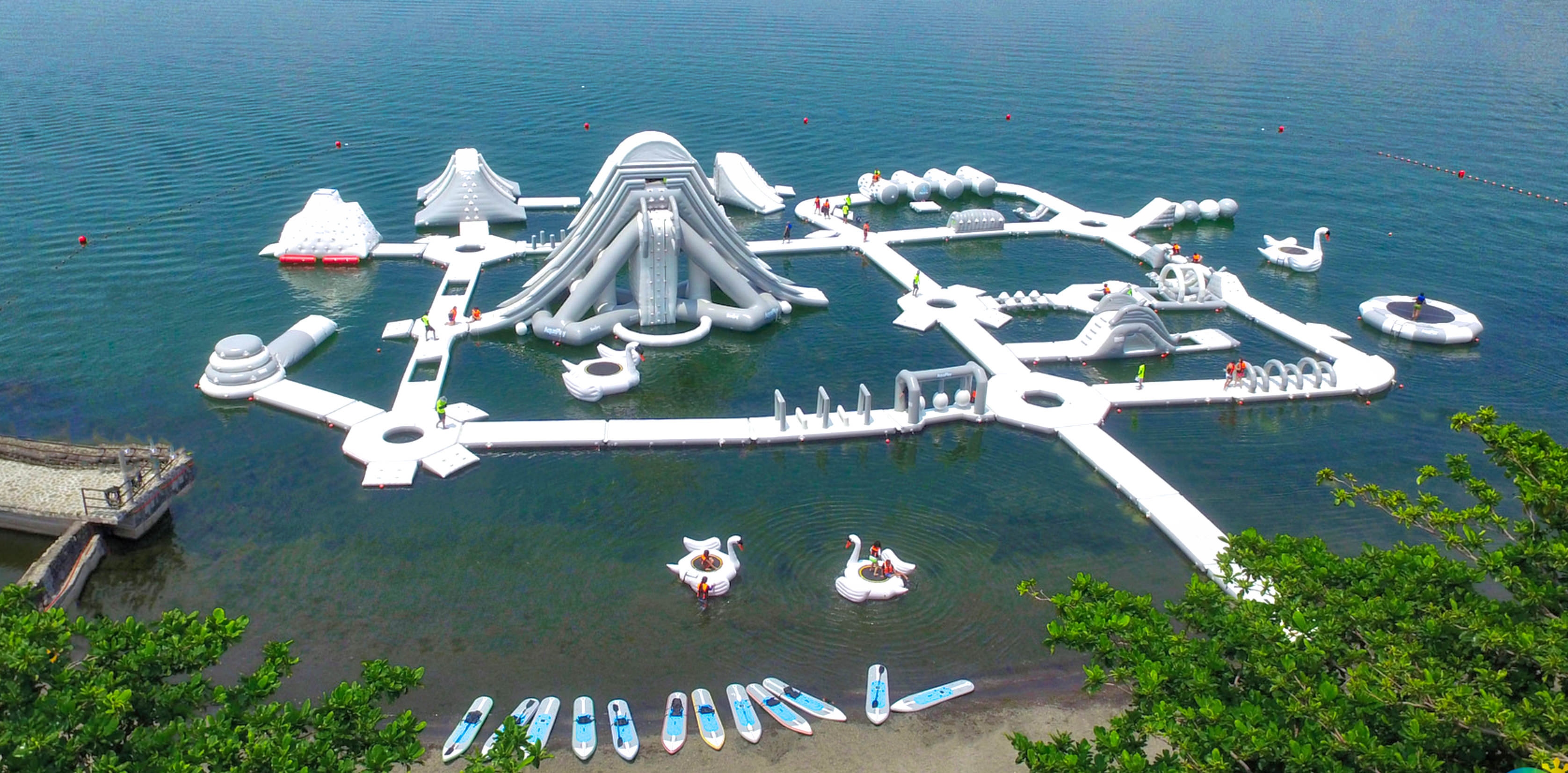 VIDEO: Aqua Park at Club Balai Isabel Philippines