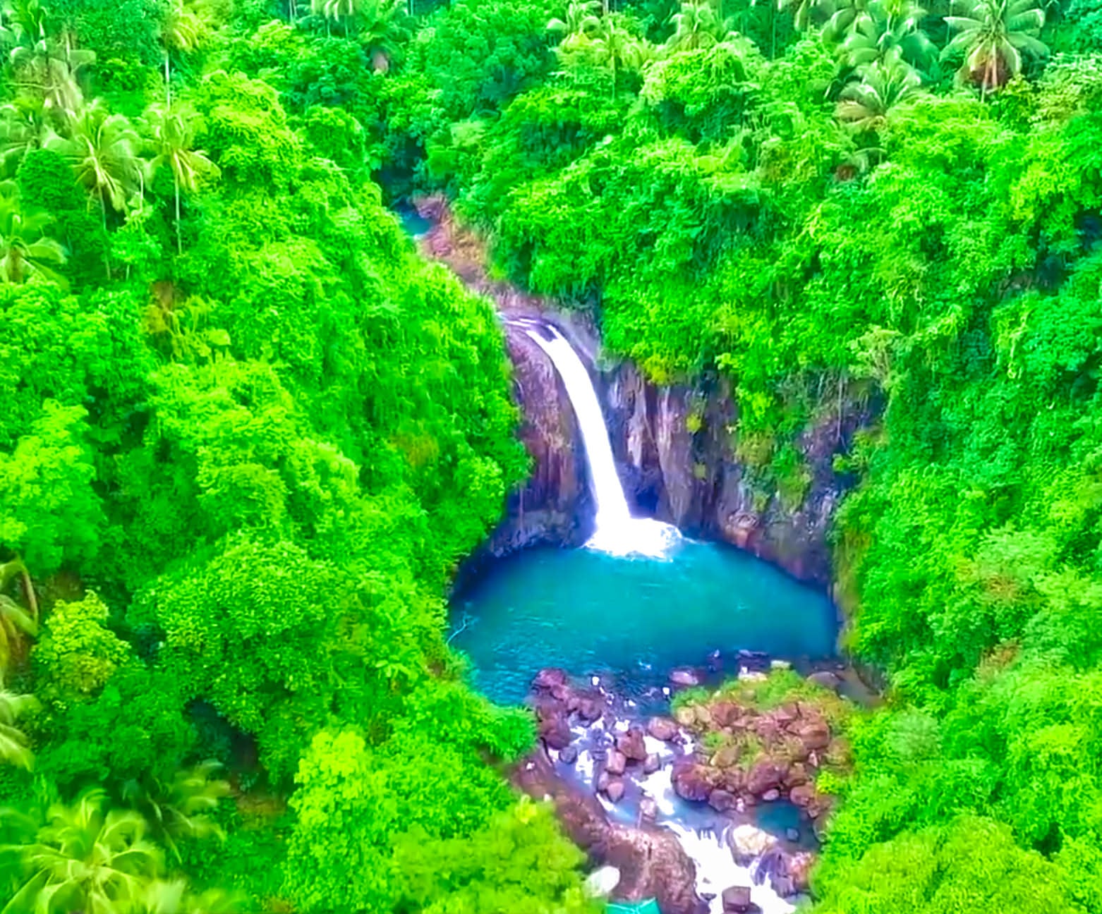 VIDEO: Tinago Falls Biliran Philippines