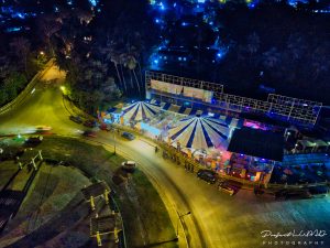 PHOTOS: Tent Avenue Food Park Aerial View