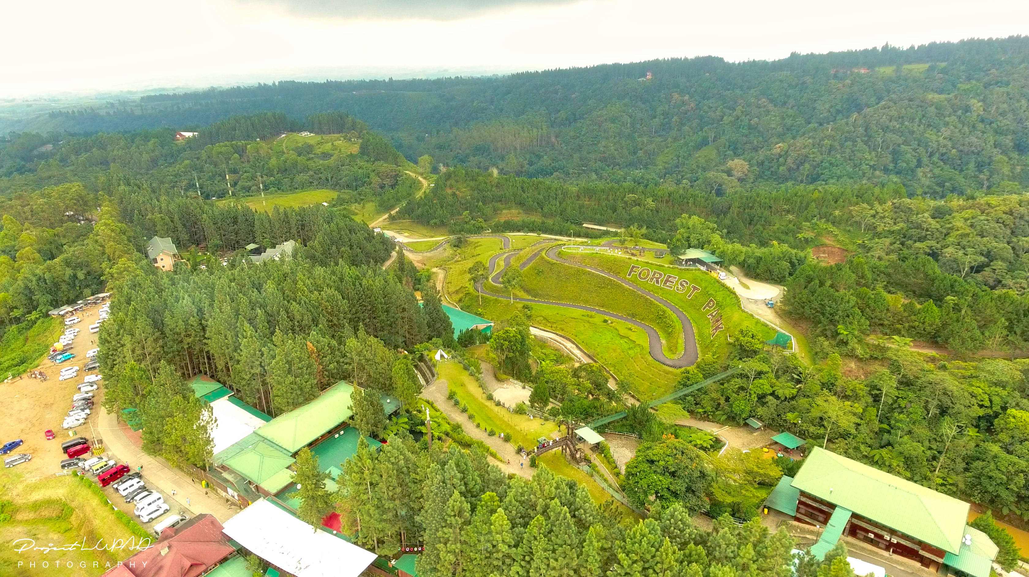 PHOTOS: Dahilayan Adventure Park Aerial View