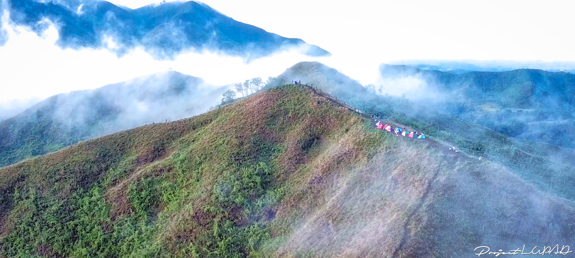 VIDEO: Breathtaking Panimahawa Ridge from Above the Clouds