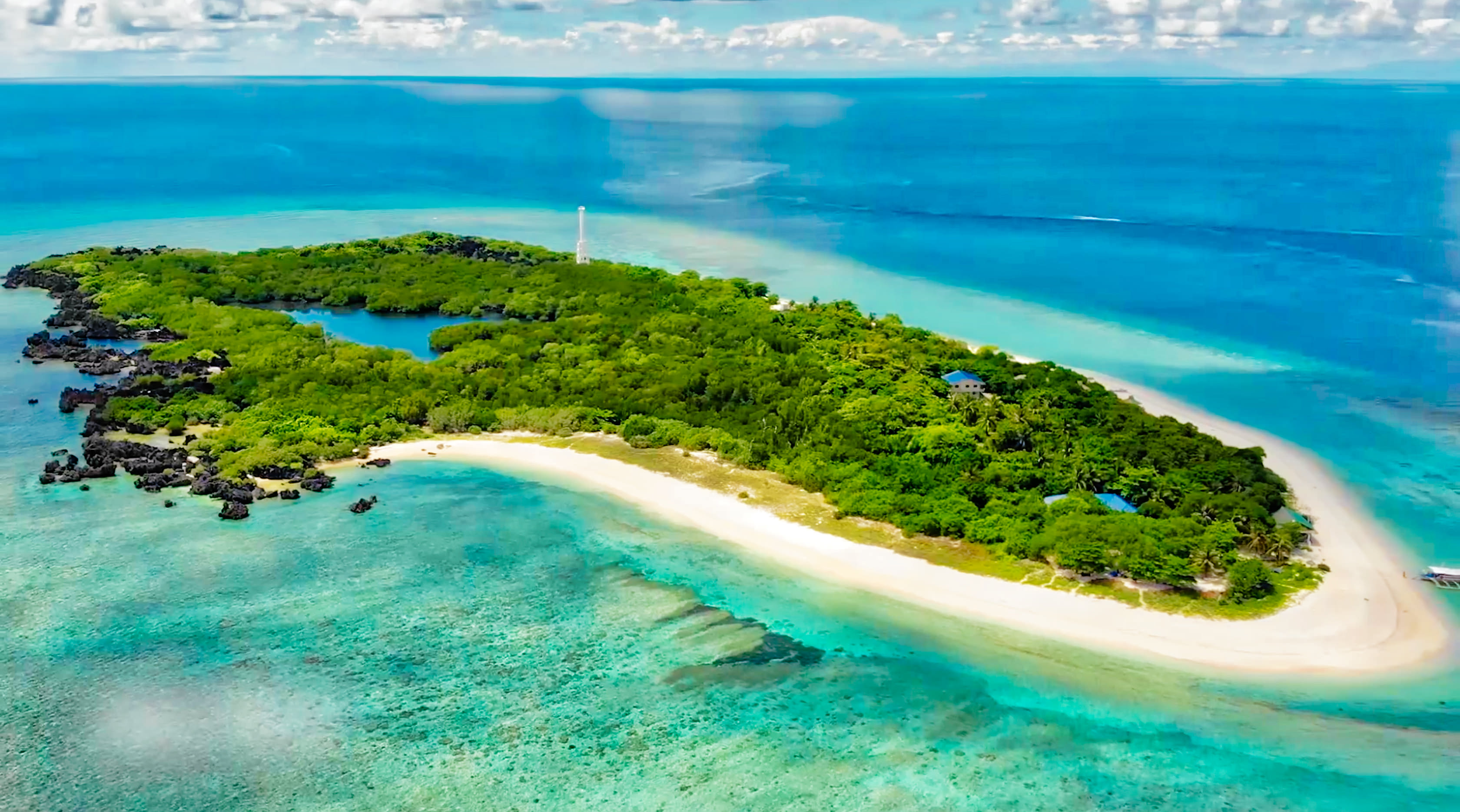 VIDEO: Apo Reef Philippines Aerial View