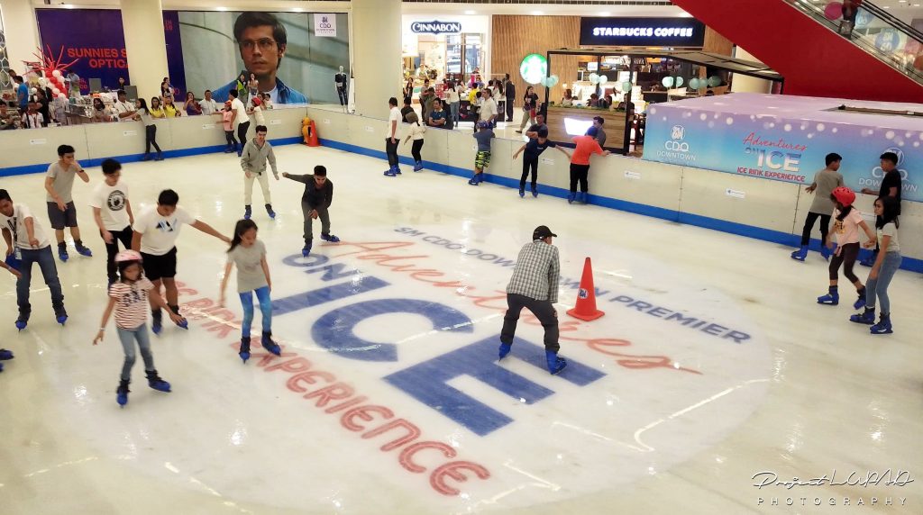 PHOTOS: Ice Skating Rink Aerial View at SM CDO Downtown Premier