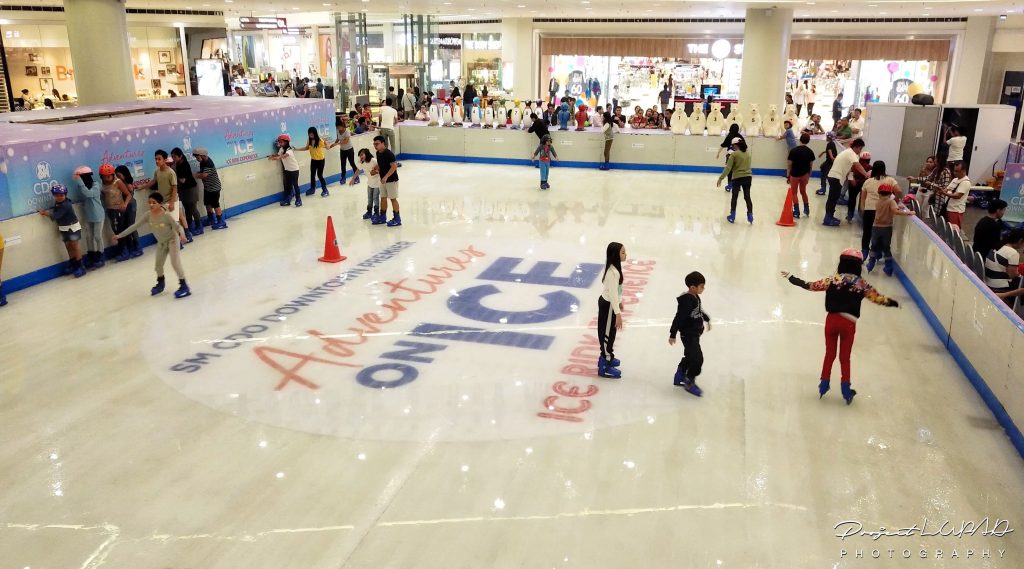 PHOTOS: Ice Skating Rink Aerial View at SM CDO Downtown Premier