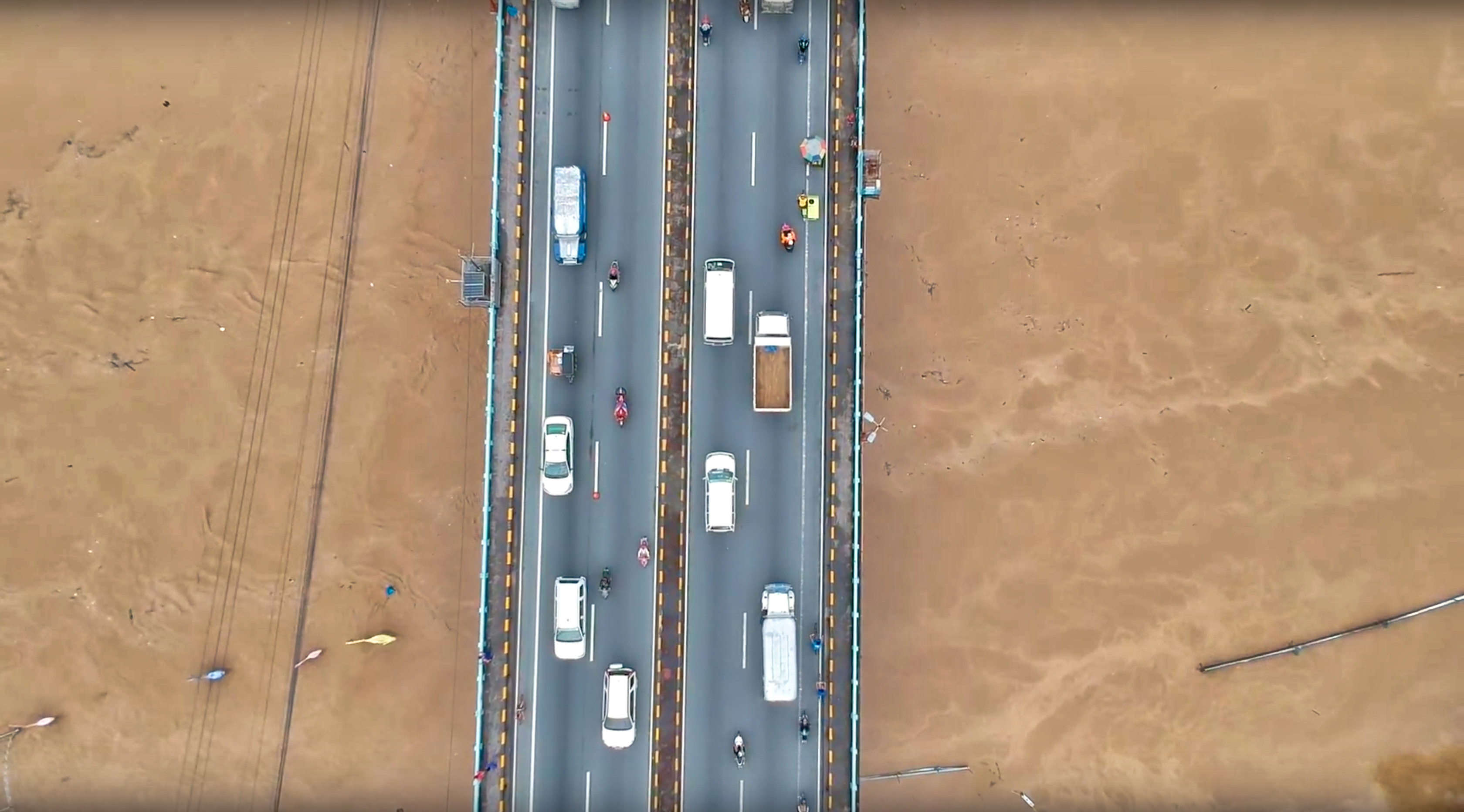 VIDEO: Marikina Bridge Over Troubled Water Aerial View