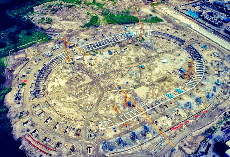 VIDEO: New Clark City Athletic Stadium as of July 2018