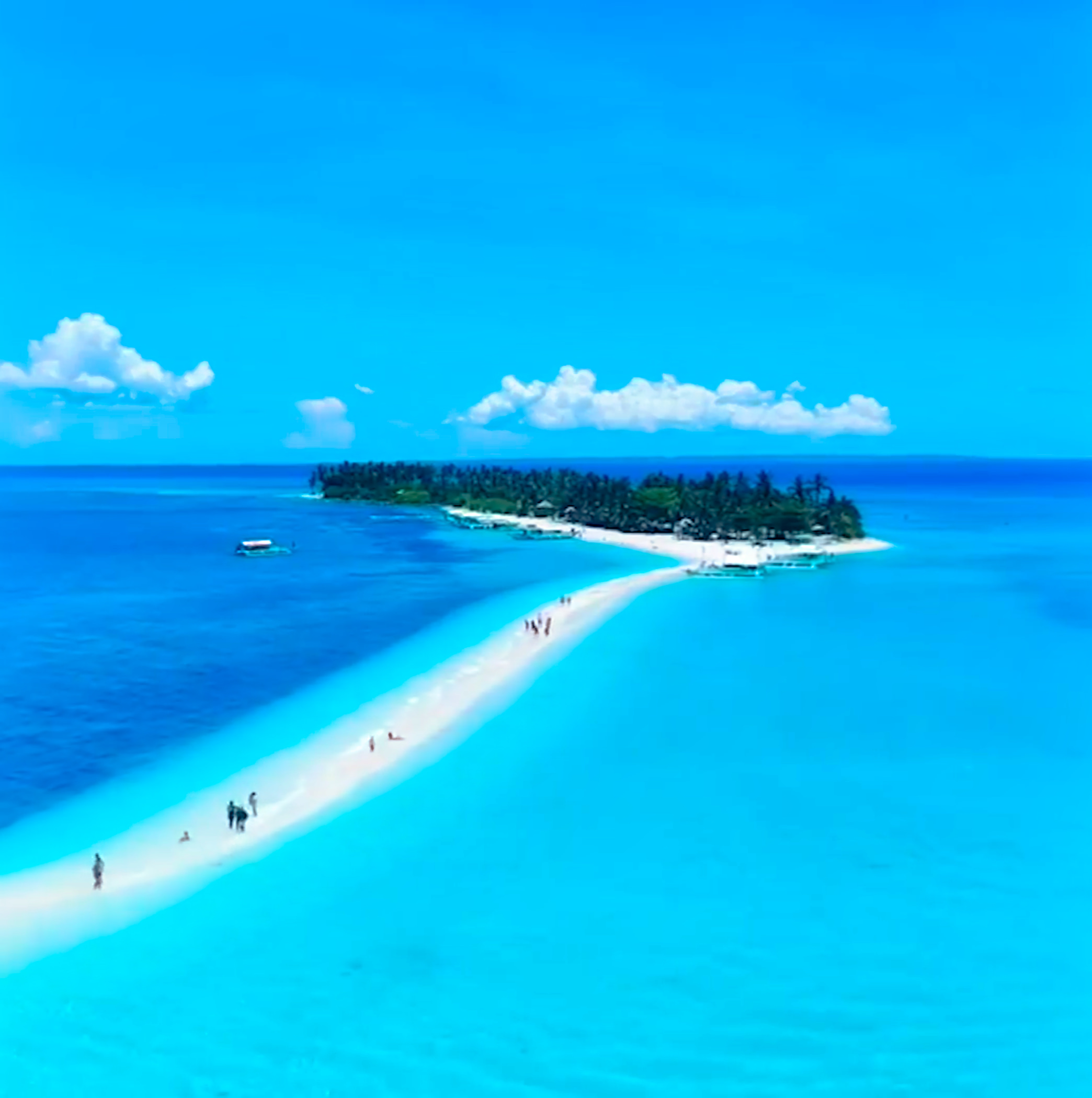 VIDEO: Kalanggaman White Sandbar Aerial View