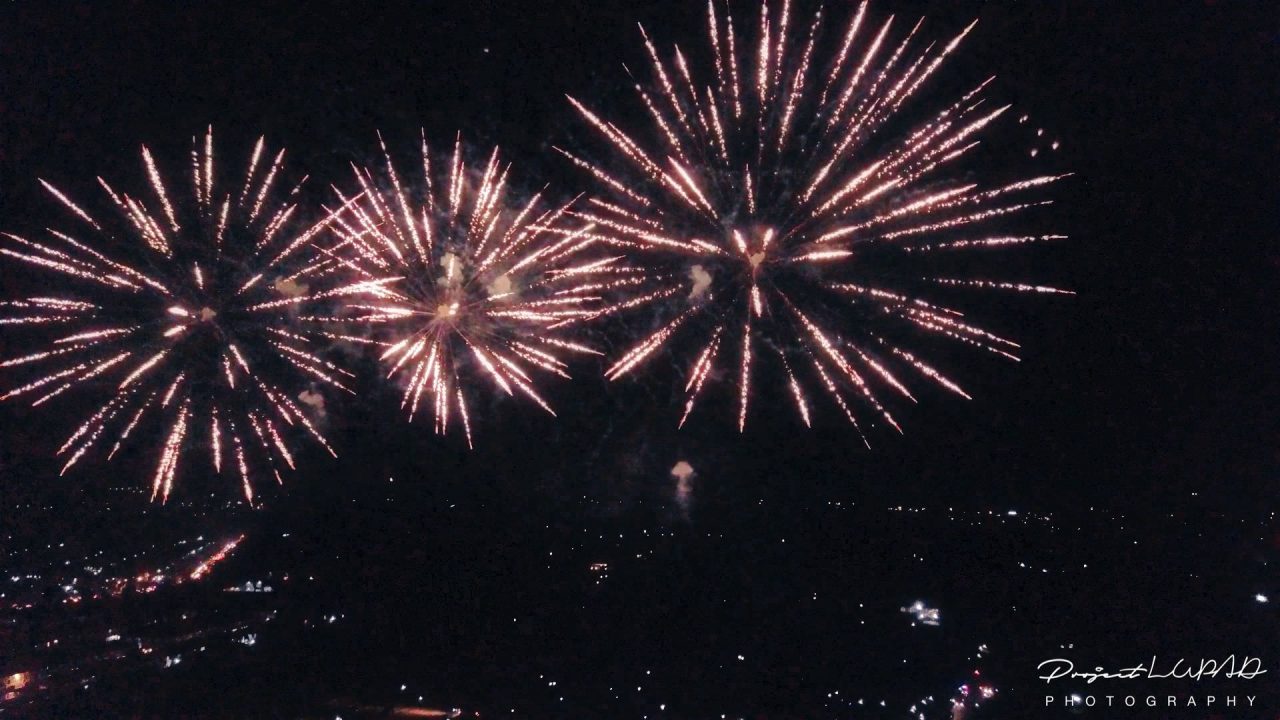 PHOTOS: SM Uptown Higalaay PyroFest 2018 Aerial View