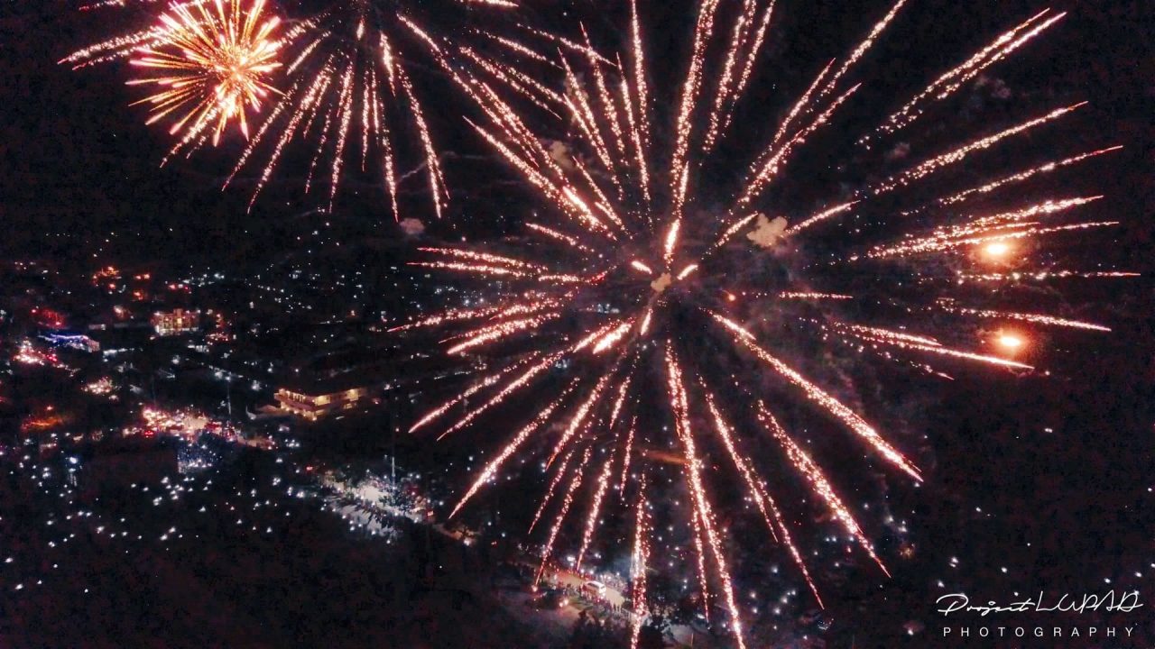 PHOTOS: SM Uptown Higalaay PyroFest 2018 Aerial View