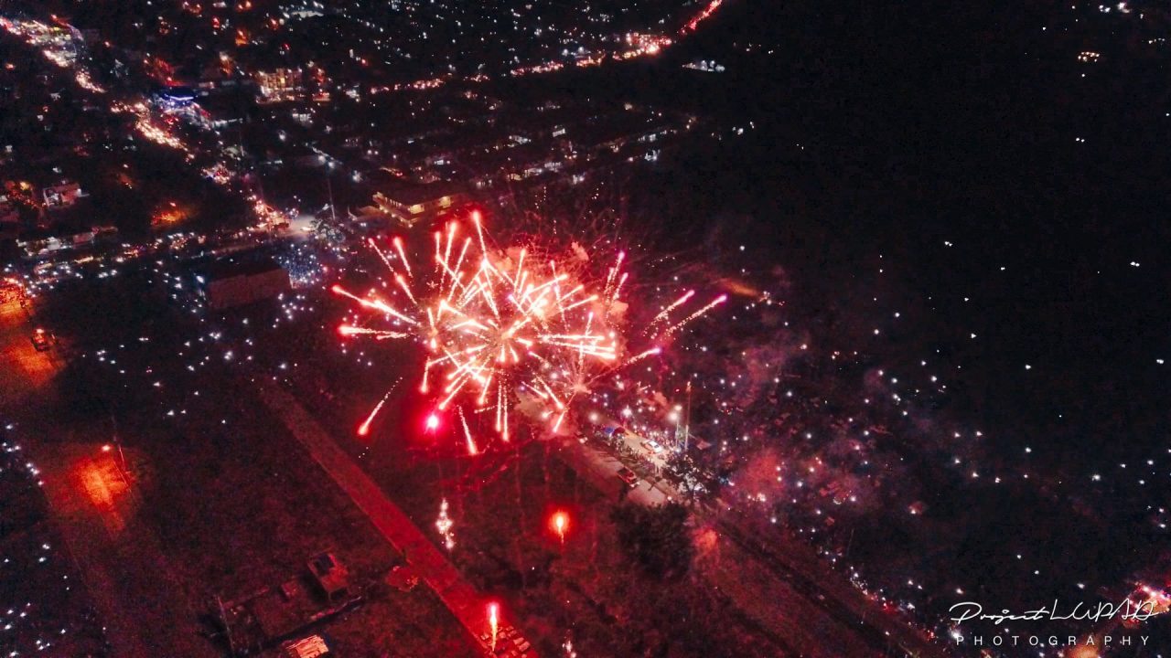 PHOTOS: SM Uptown Higalaay PyroFest 2018 Aerial View