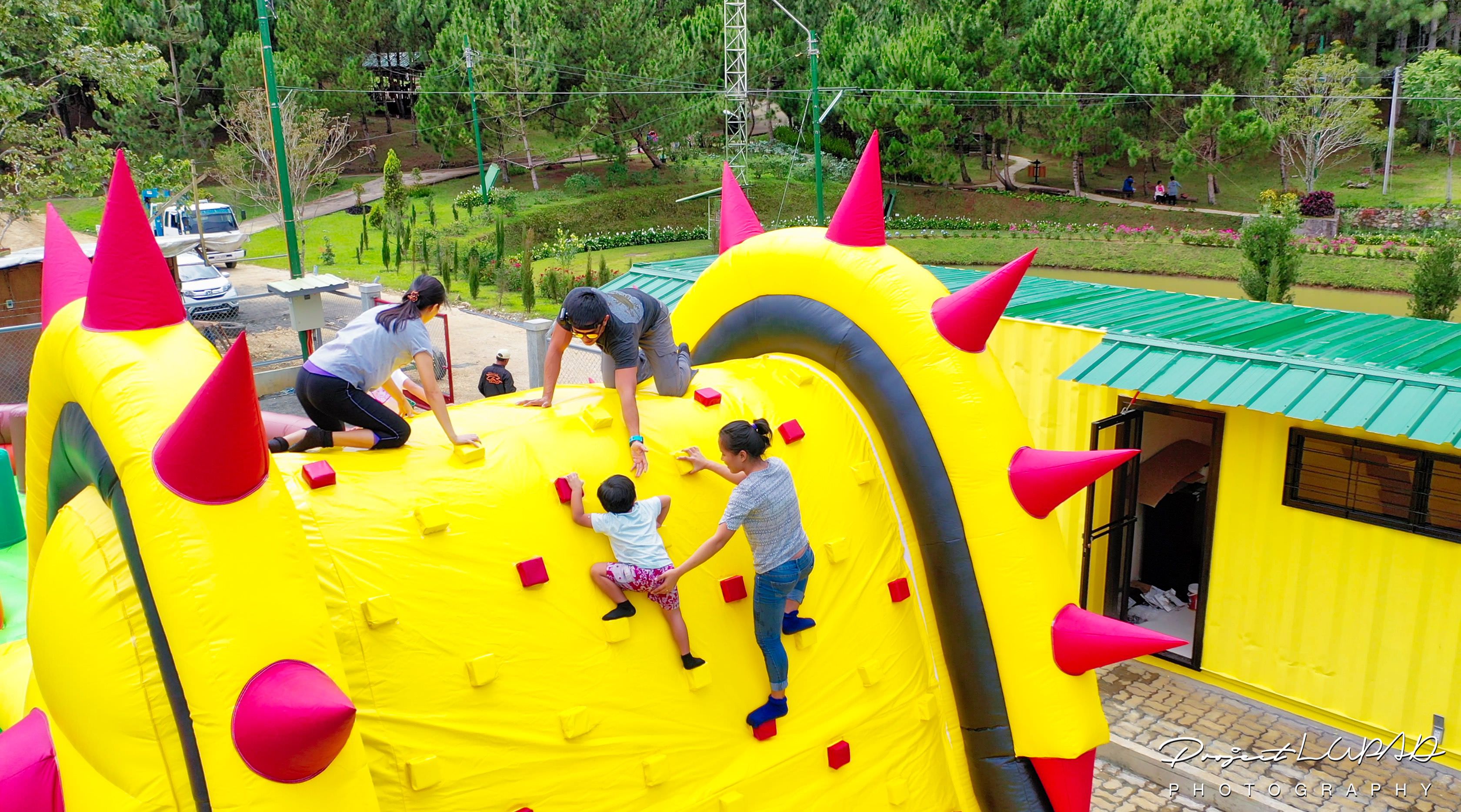 PHOTOS: Dahilayan Boot Camp is the Biggest Land-based Inflatable ...