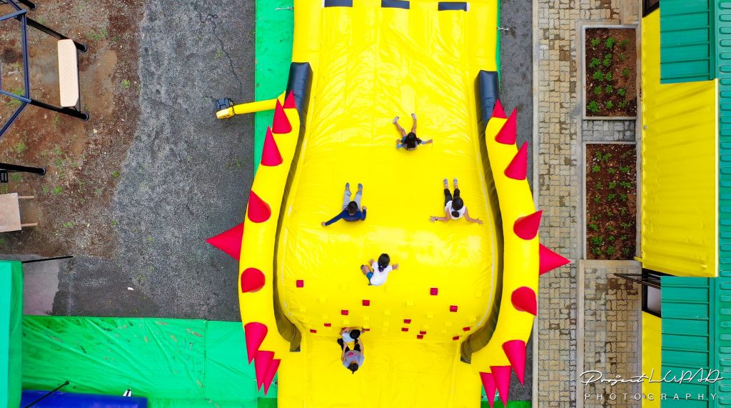 PHOTOS: Dahilayan Boot Camp is the Biggest Land-based Inflatable ...