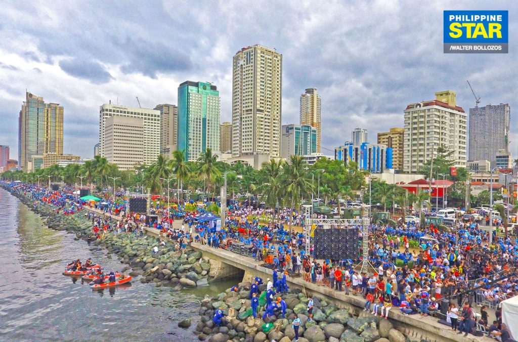 PHOTOS: Manila Bay Clean Up January 2019 Aerial View