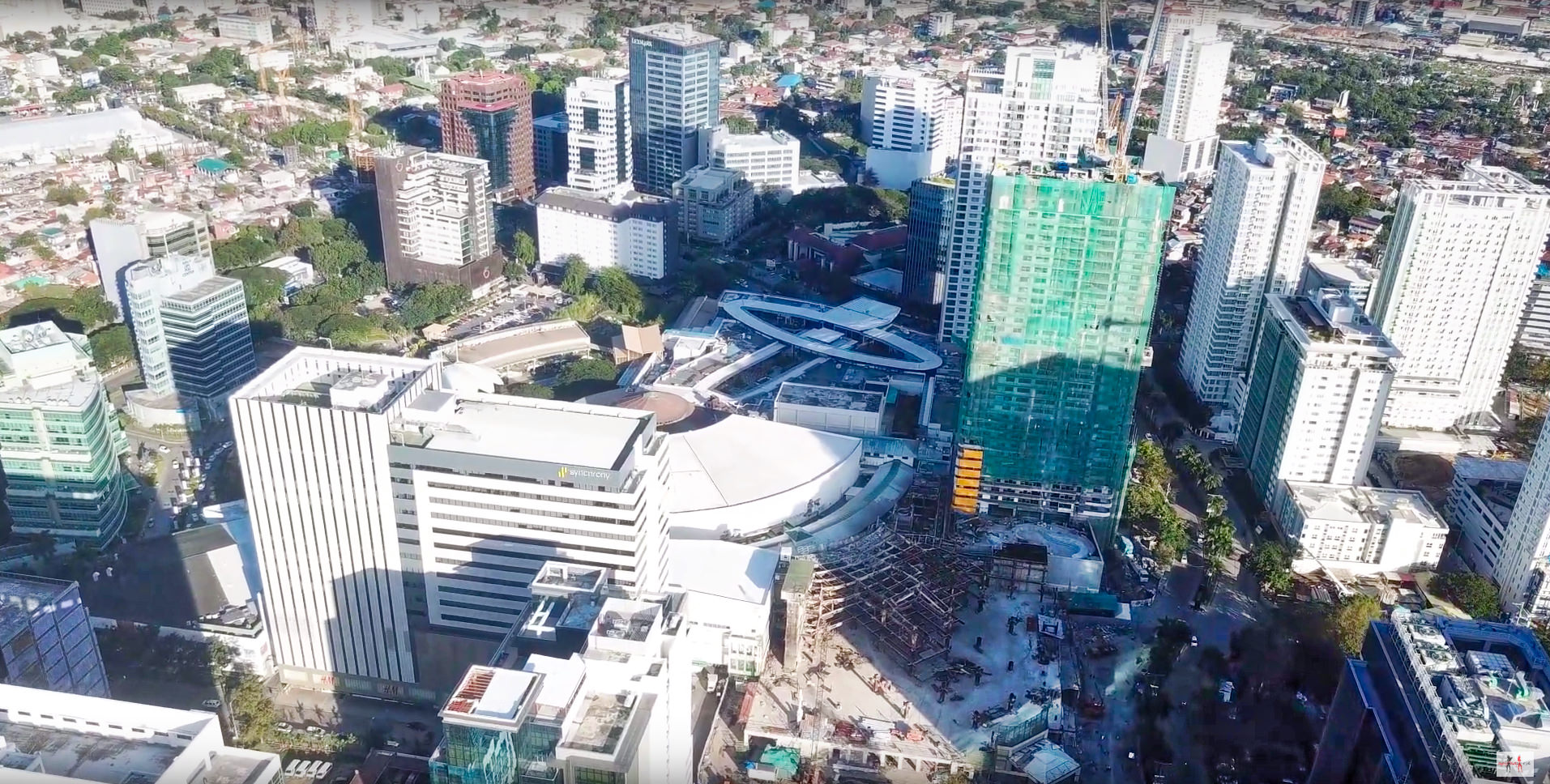 VIDEO: Cebu Business Park Aerial View 2019