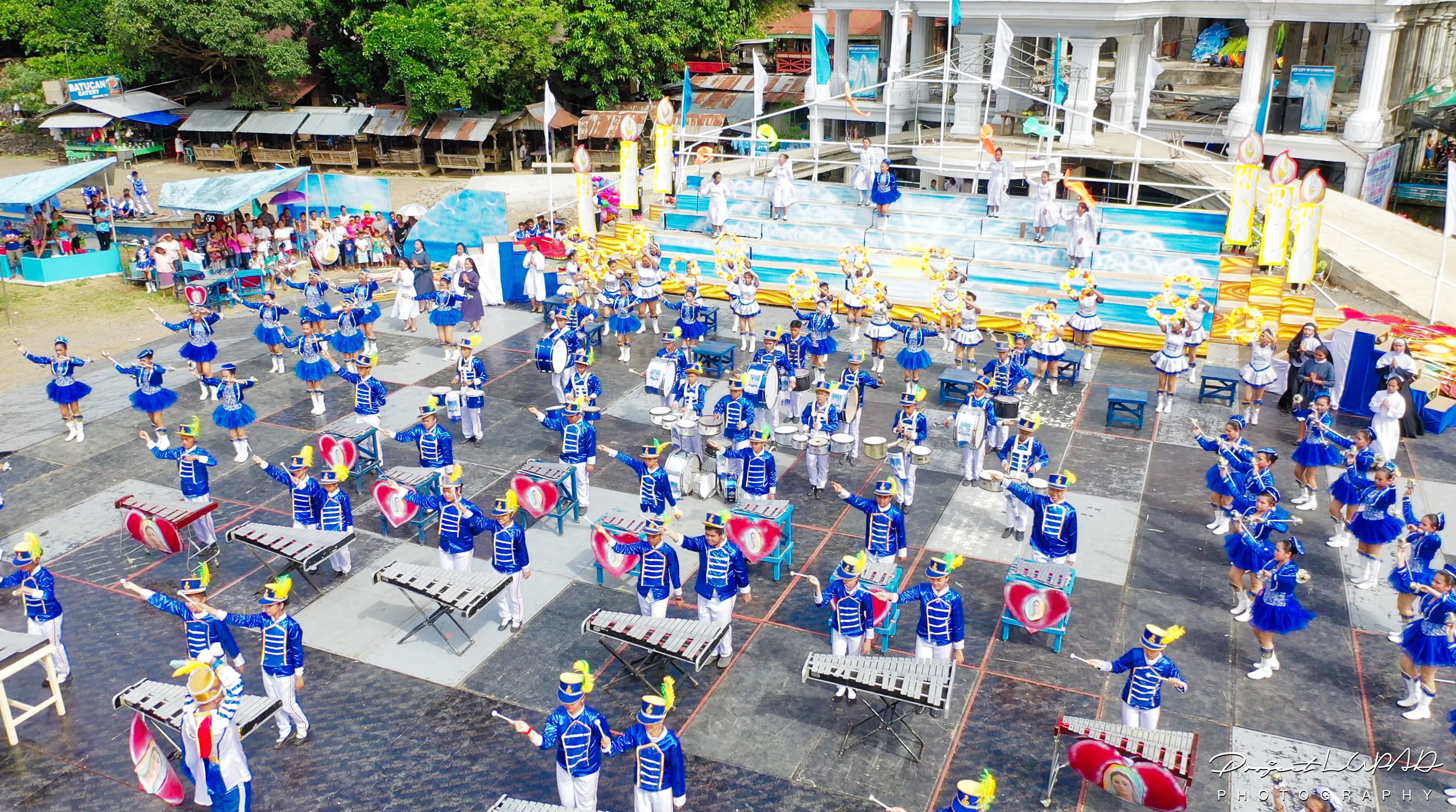 PHOTOS: Drum and Lyre Competition at Our Lady of Lourdes in Binuangan