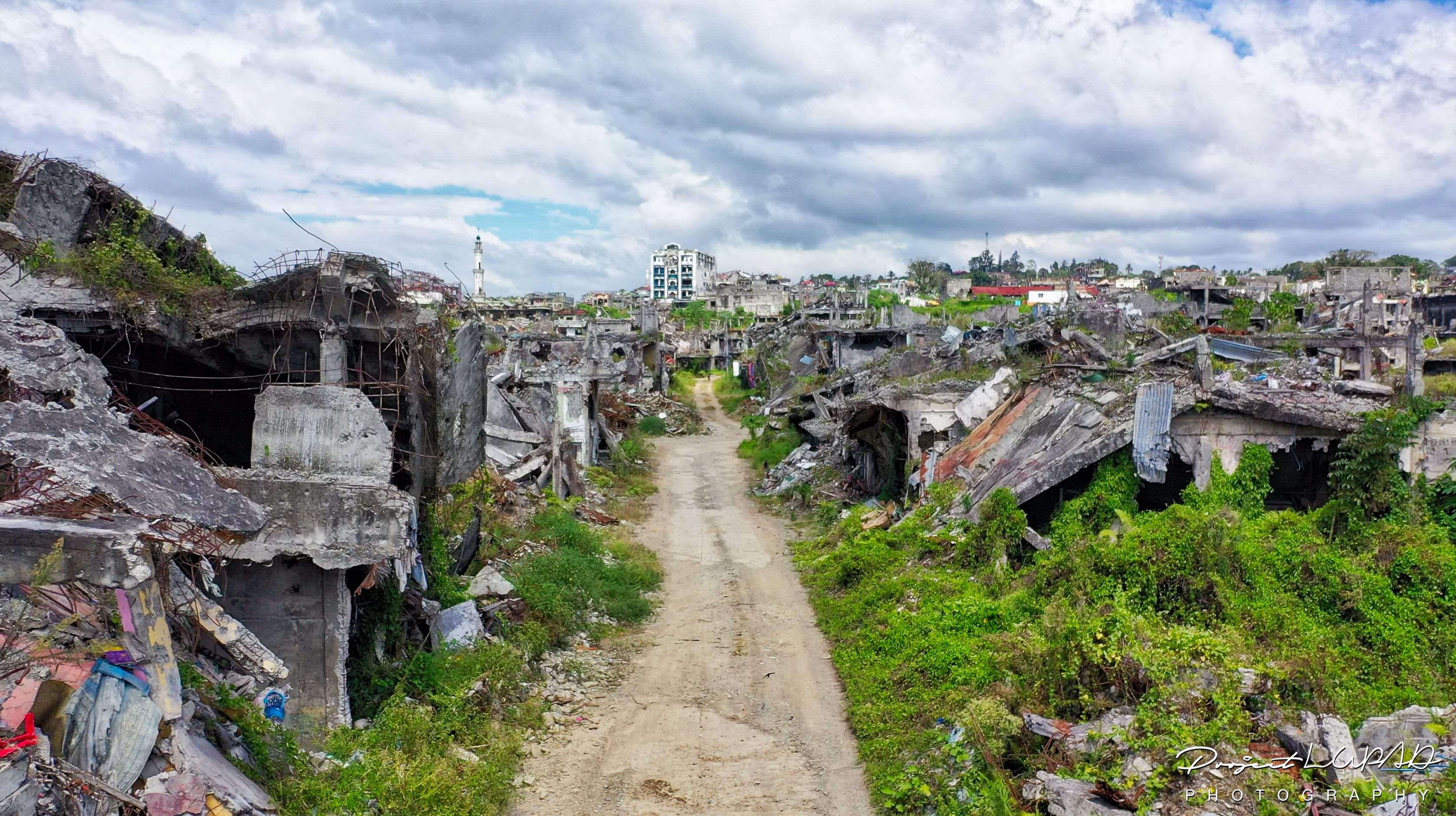 Marawi Siege’s 250-Hectare Ground Zero Aerial View