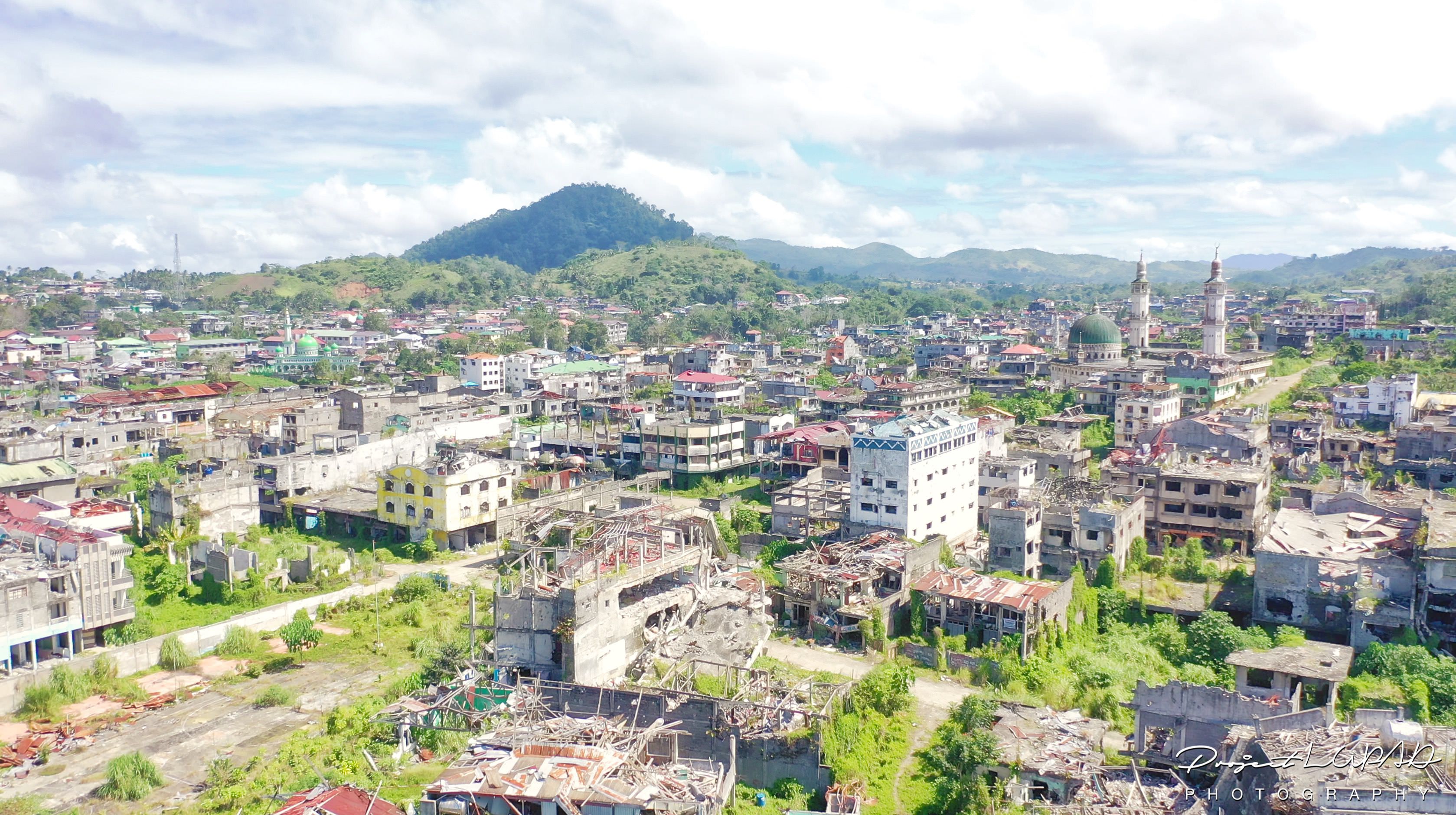 Marawi Siege’s 250-Hectare Ground Zero Aerial View