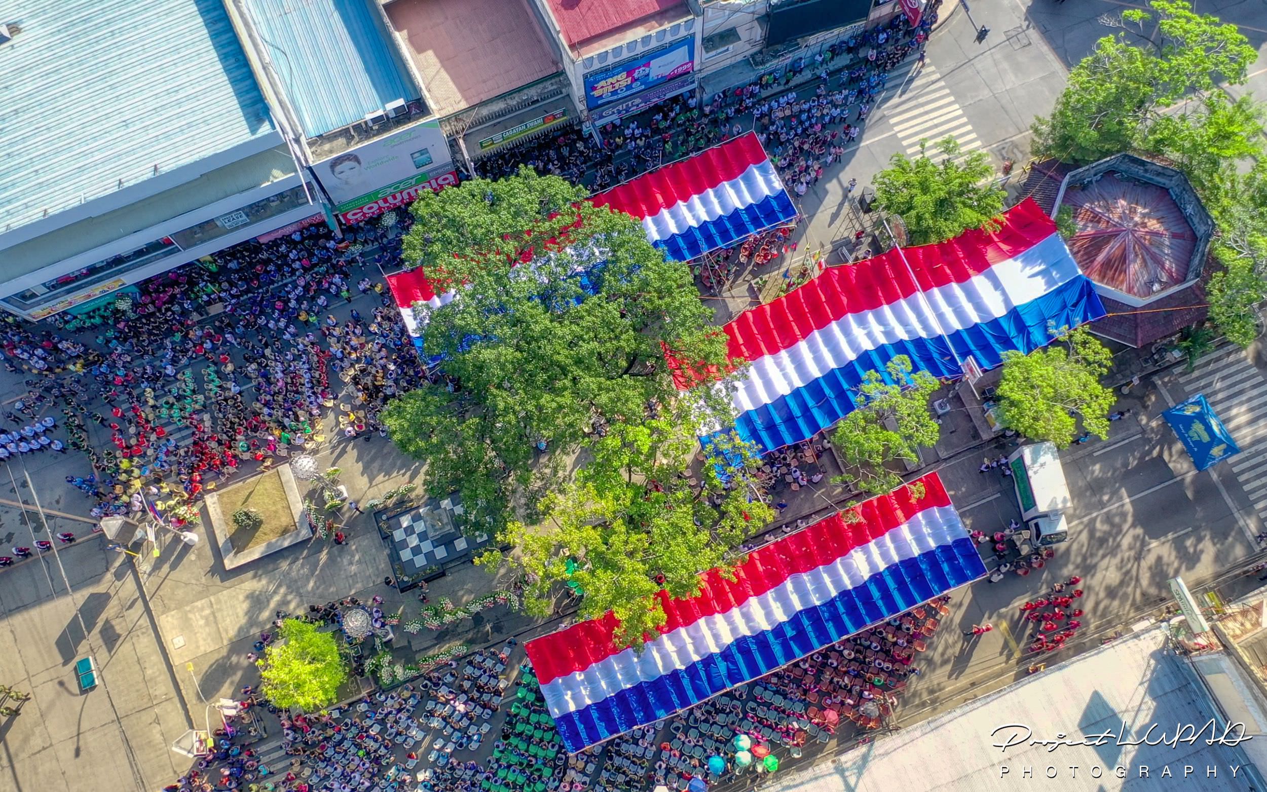121st Philippine Independence Day Flag Ceremony Aerial View