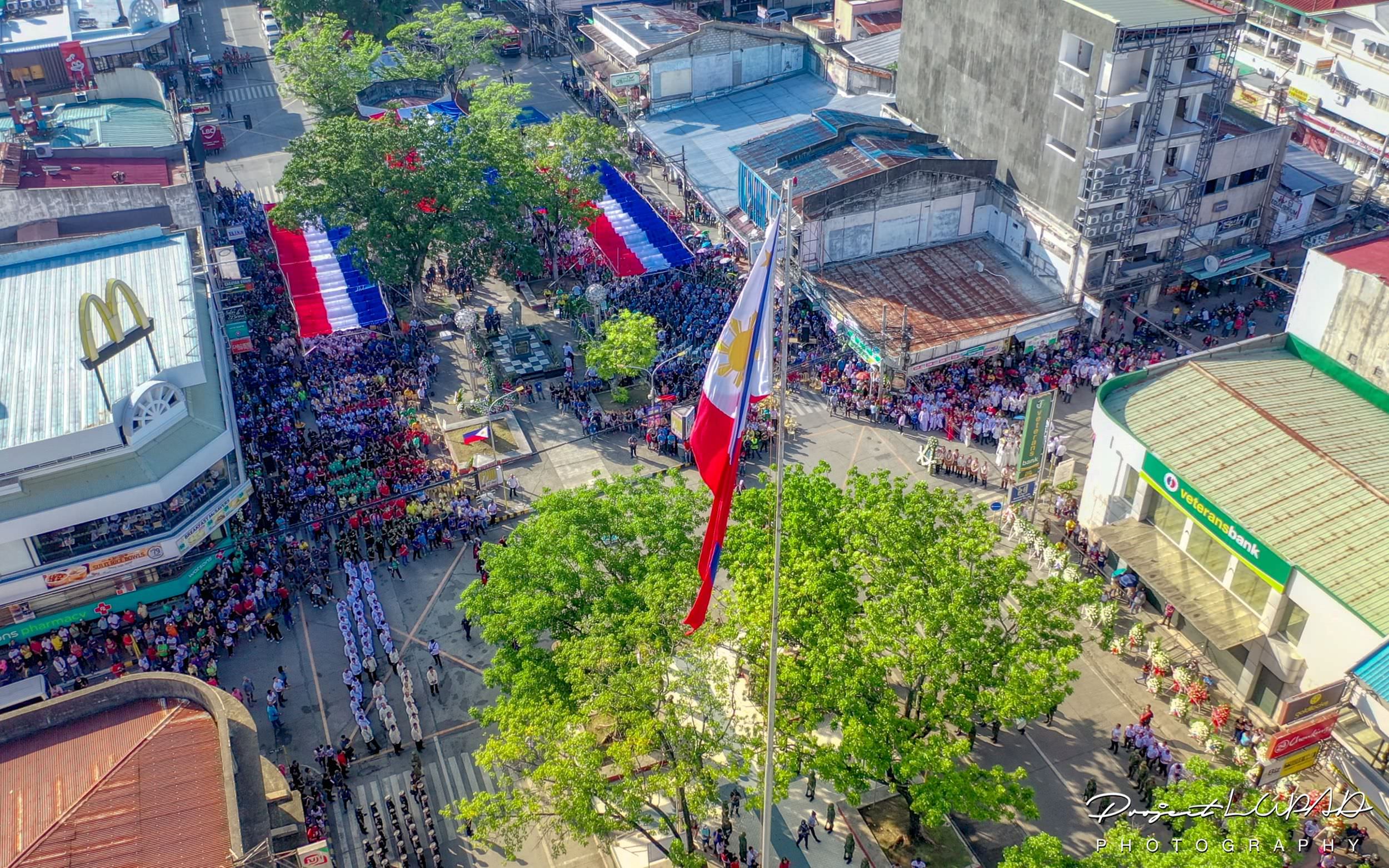 121st Philippine Independence Day Flag Ceremony Aerial View