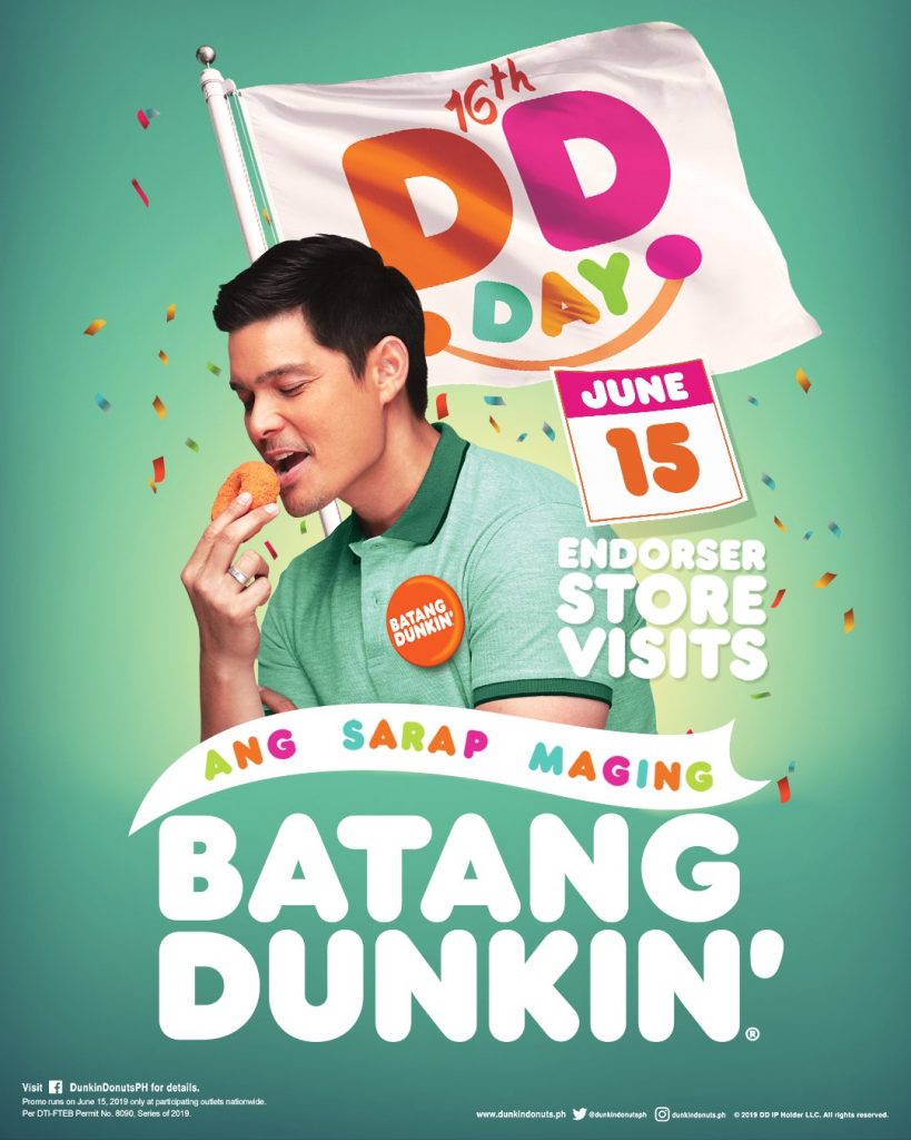 Get Free Dunkin' Donuts Nationwide on June 15 for 16th DD Day