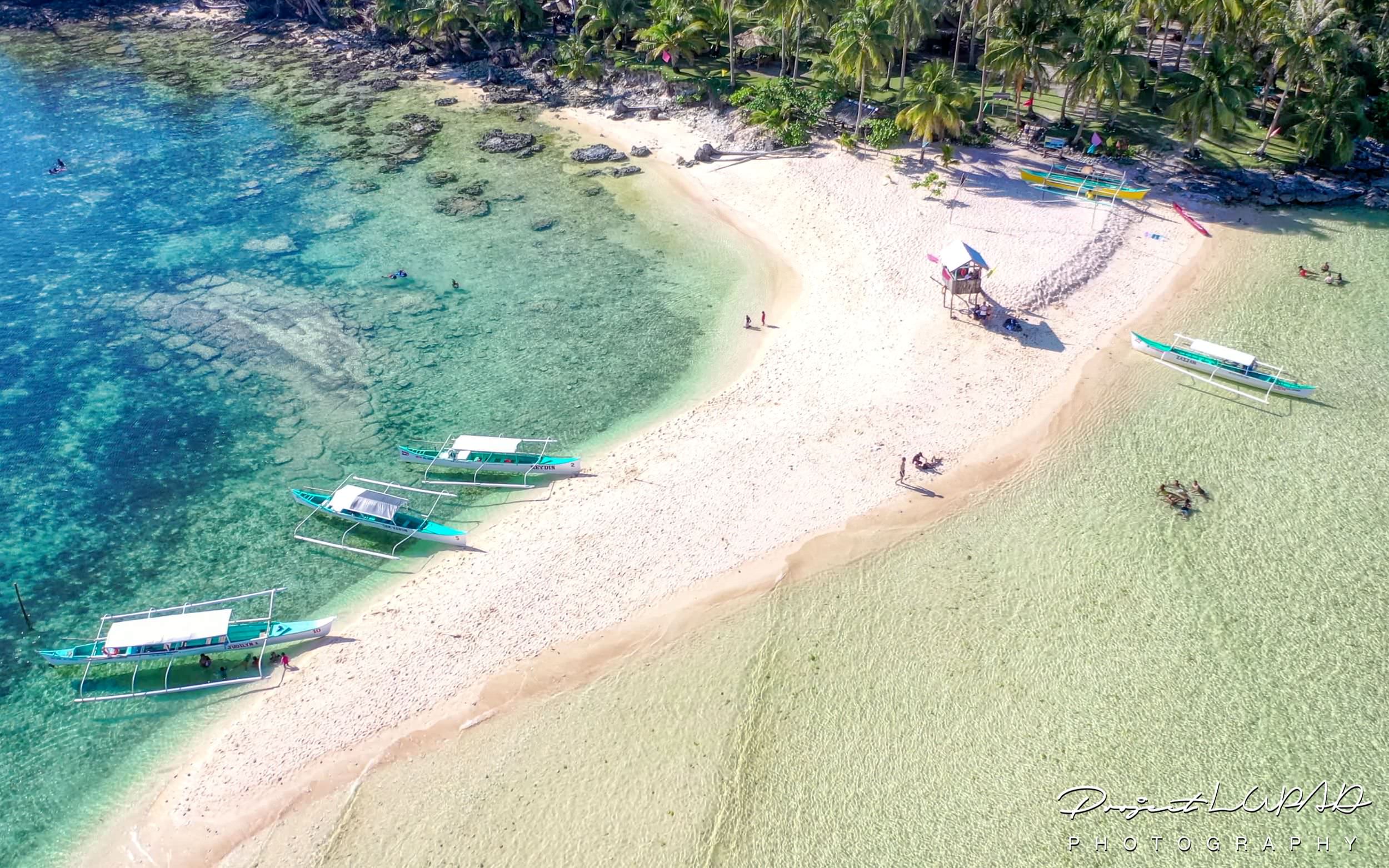 Magnificent Kawhagan Island in Siargao