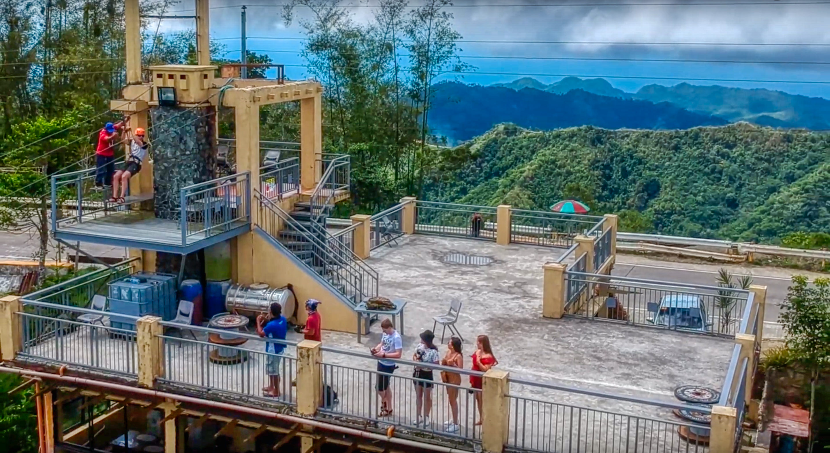 VIDEO: Zipline at Adventure Cafe Cebu Aerial View