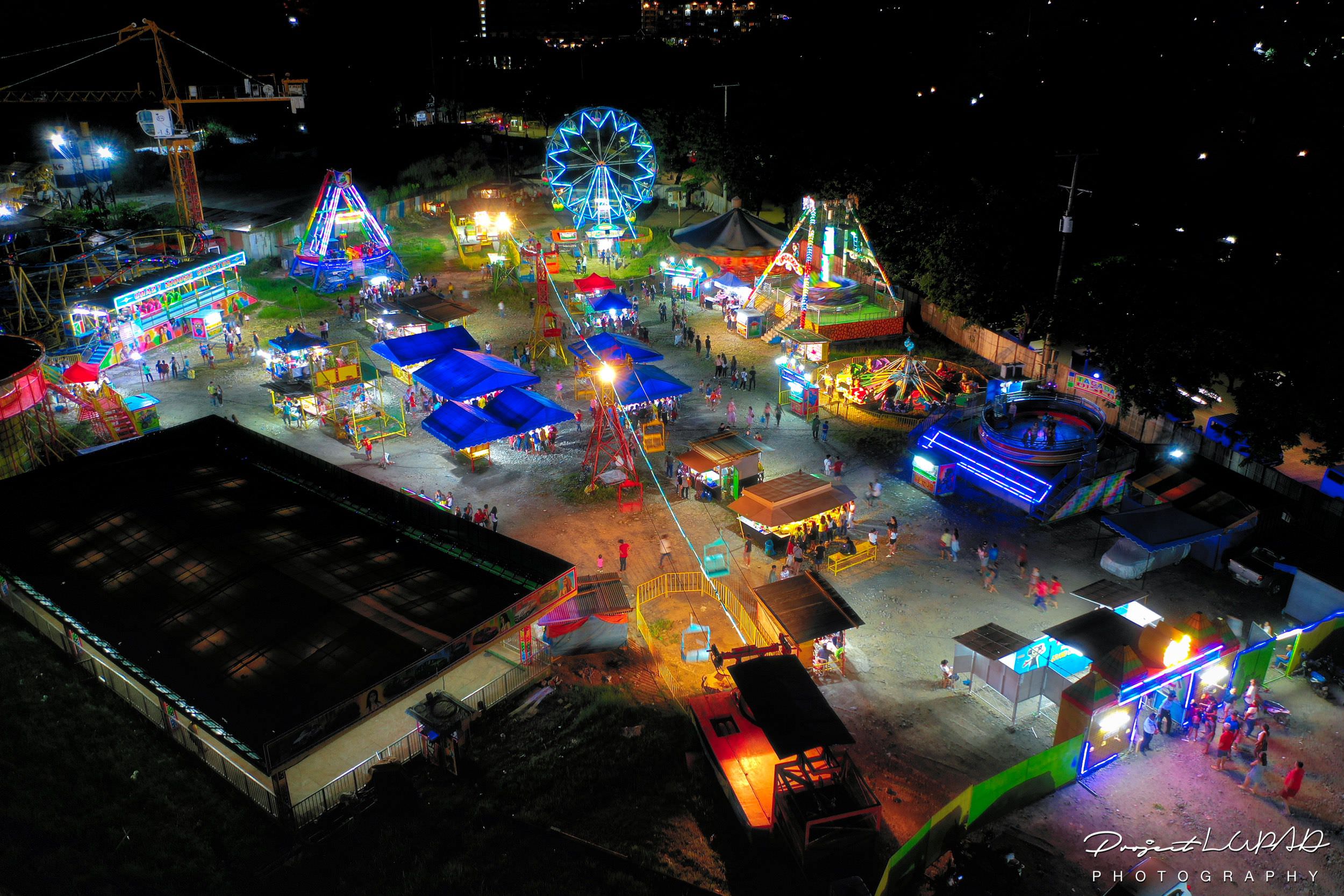Grand Carnival in Cagayan de Oro at Night