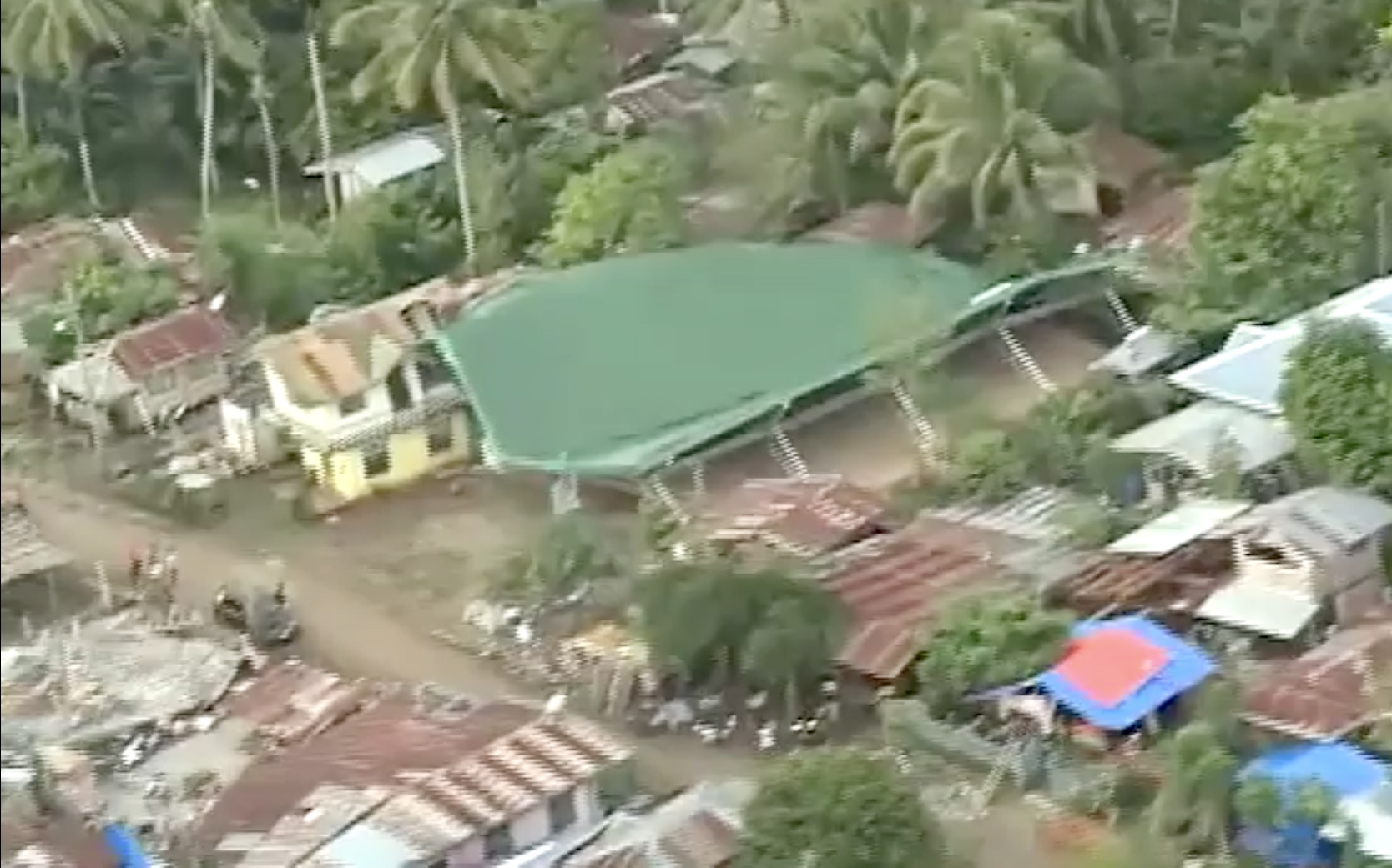 Aerial Survey of Damage by Magnitude 6.6 Earthquake in Mindanao Aerial Survey of Damage by Magnitude 6.6 Earthquake in Mindanao