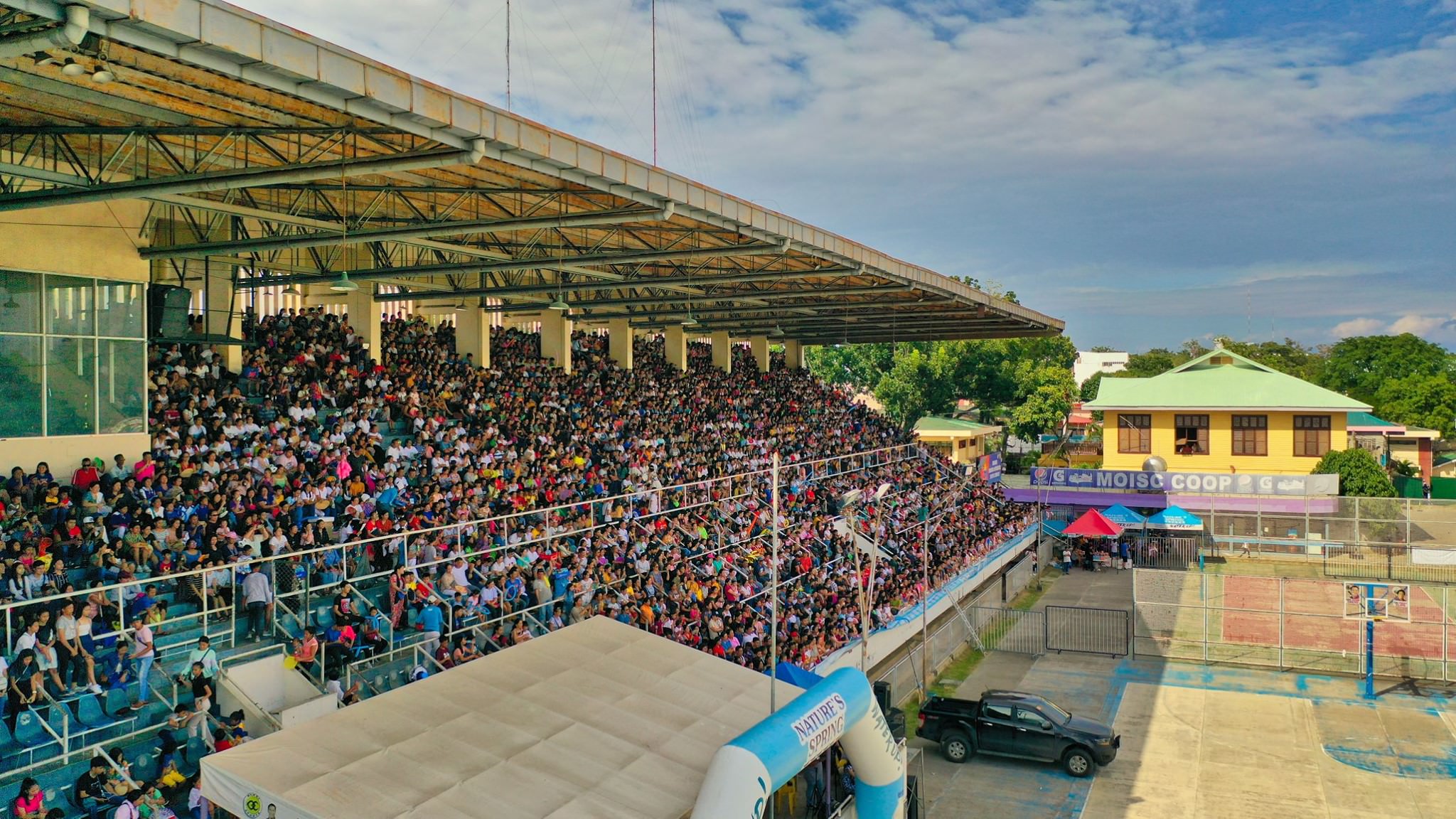 2019 Drum & Lyre Competition in CDO Aerial View