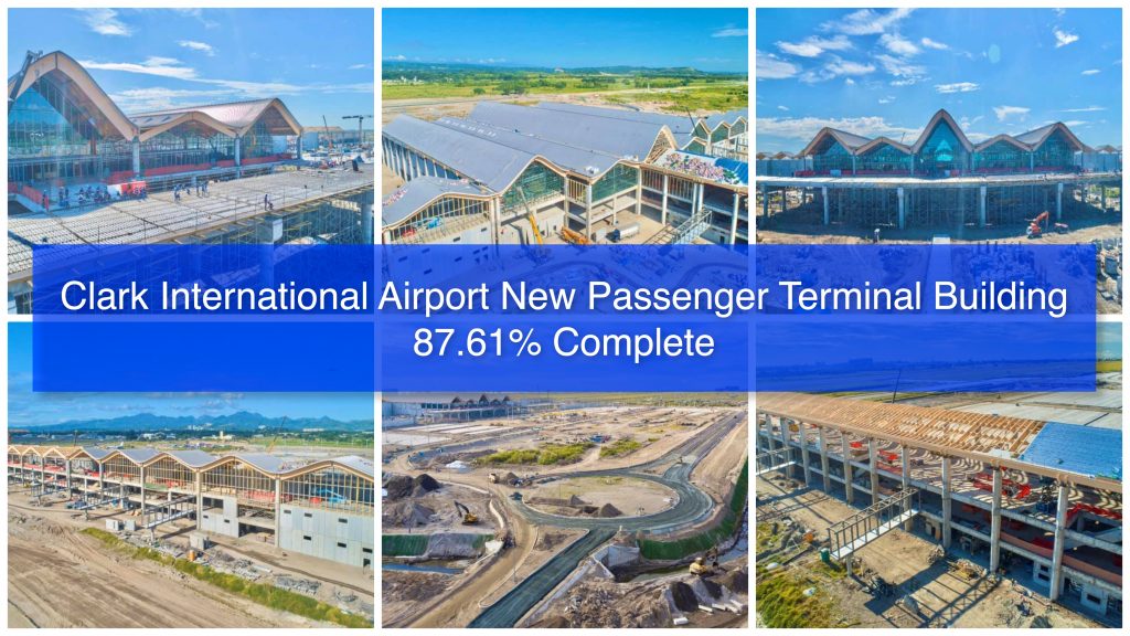 Clark International Airport New Passenger Terminal Building 87.61% Complete