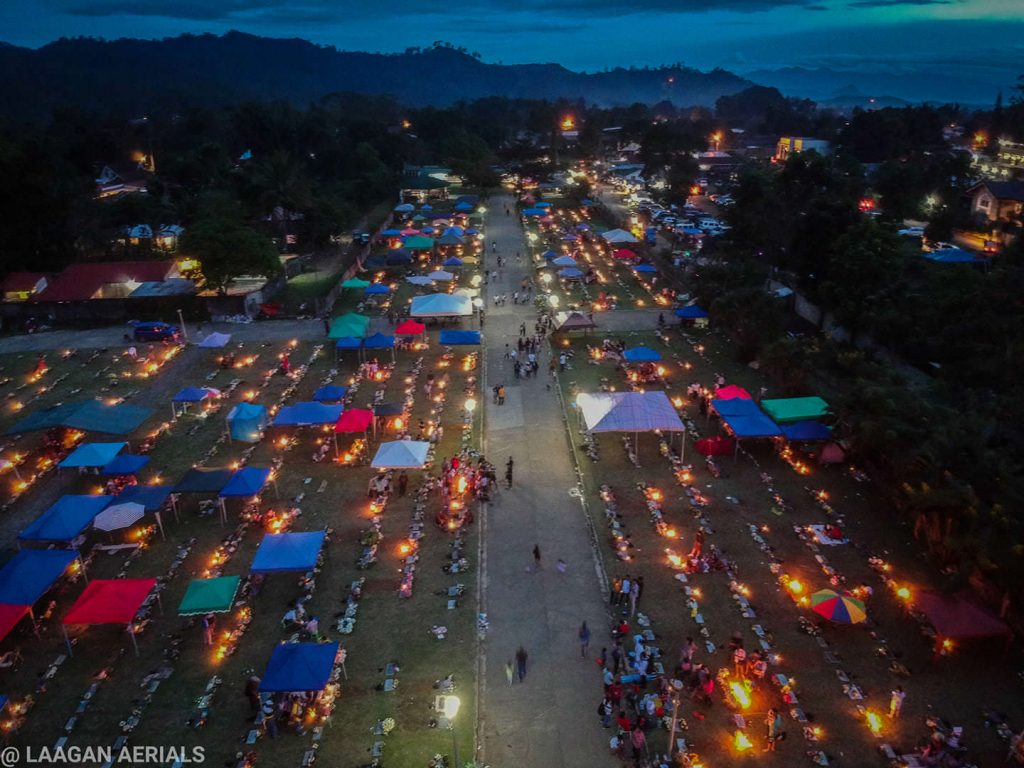Undas 2019 in the Philippines Aerial View