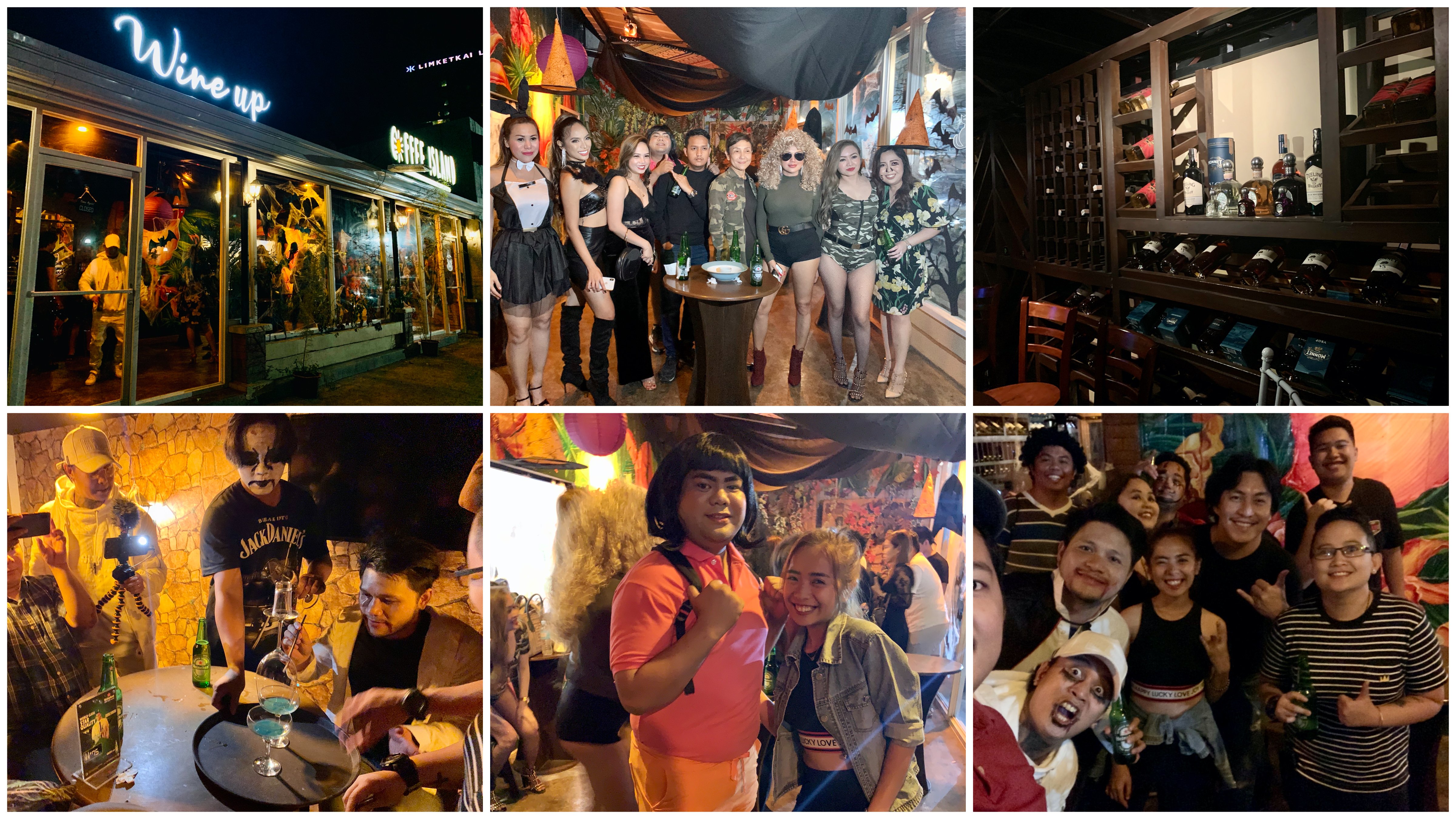 Wine Up's Halloween Blackout Party in Limketkai CDO