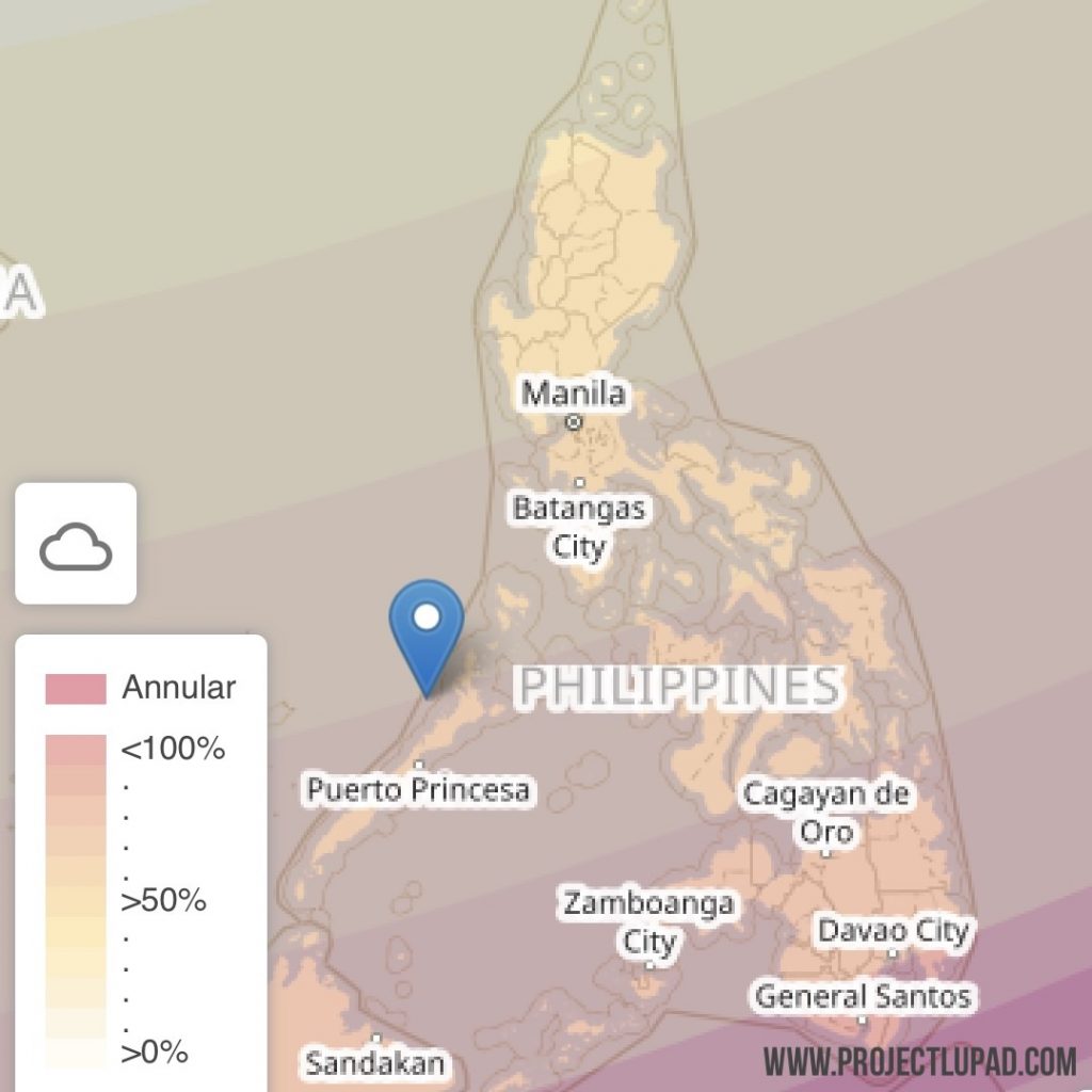 "Ring of Fire" Annular Solar Eclipse in the Philippines Today December 26