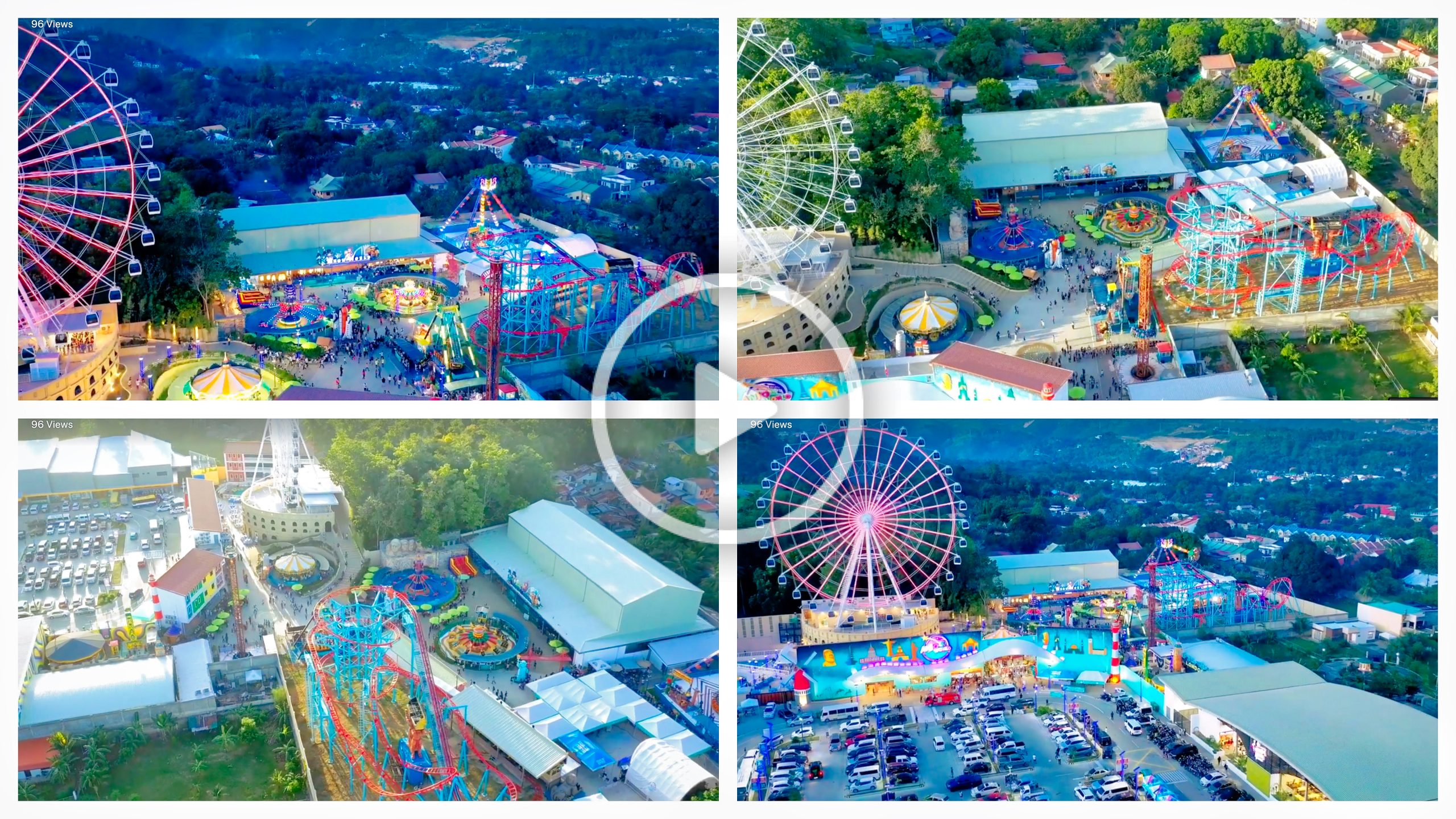 Cebu's Anjo World Theme Park Grand Opening Aerial View