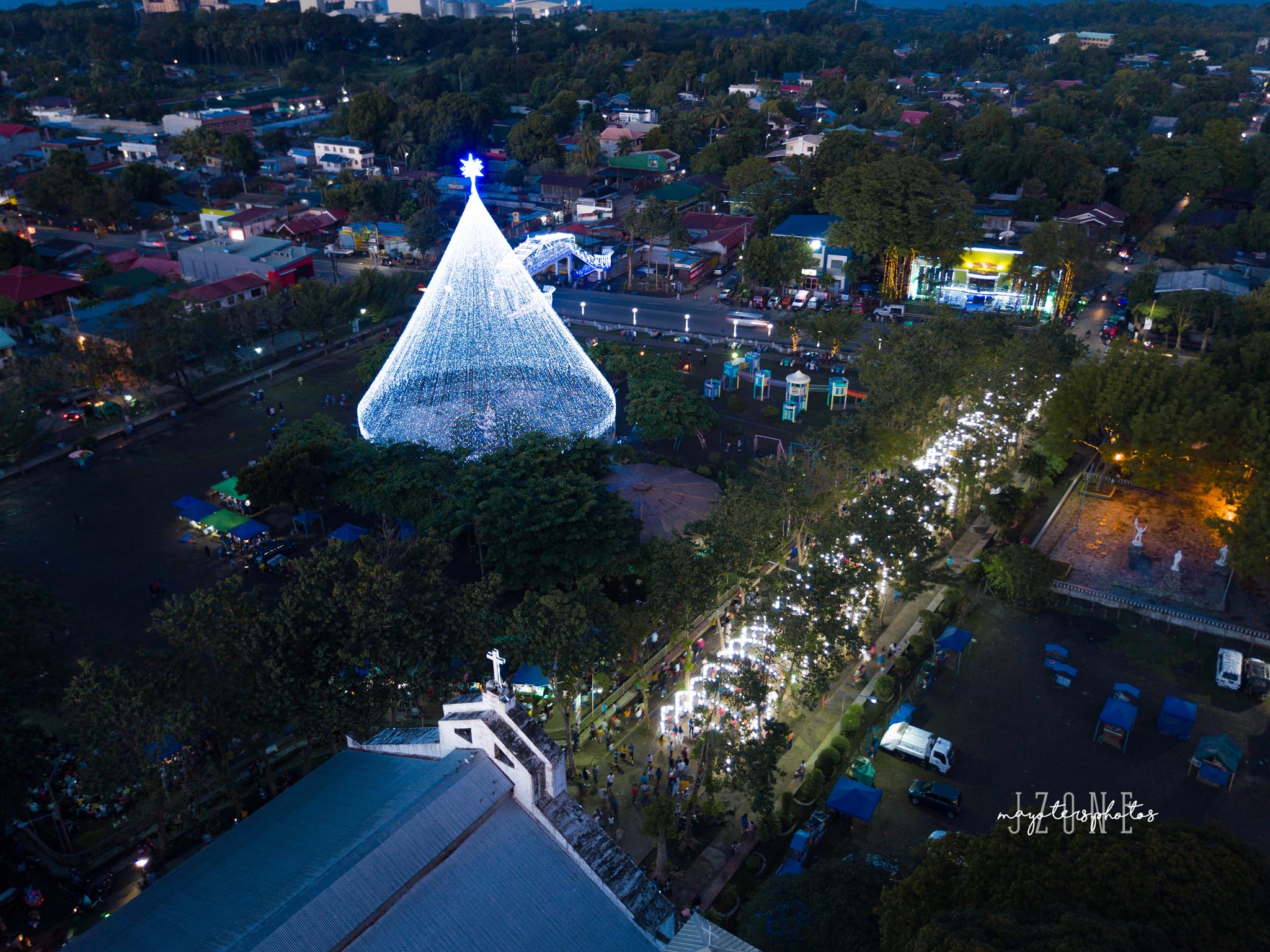 First Simbang Gabi 2019 Aerial View in Tagoloan Church