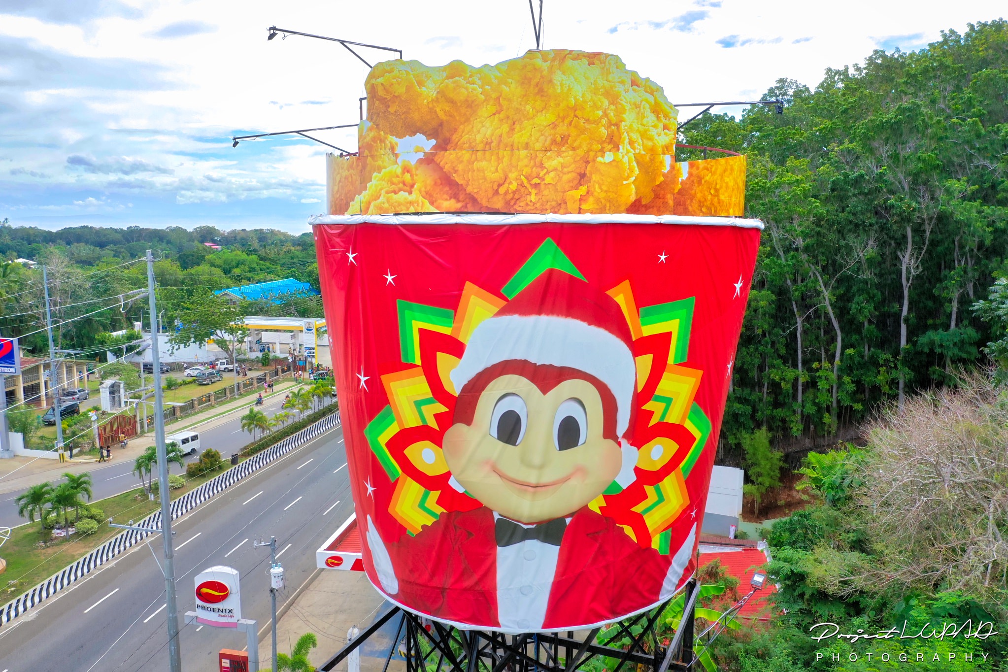 Gigantic Jollibee Chickenjoy Bucket in the Philippines