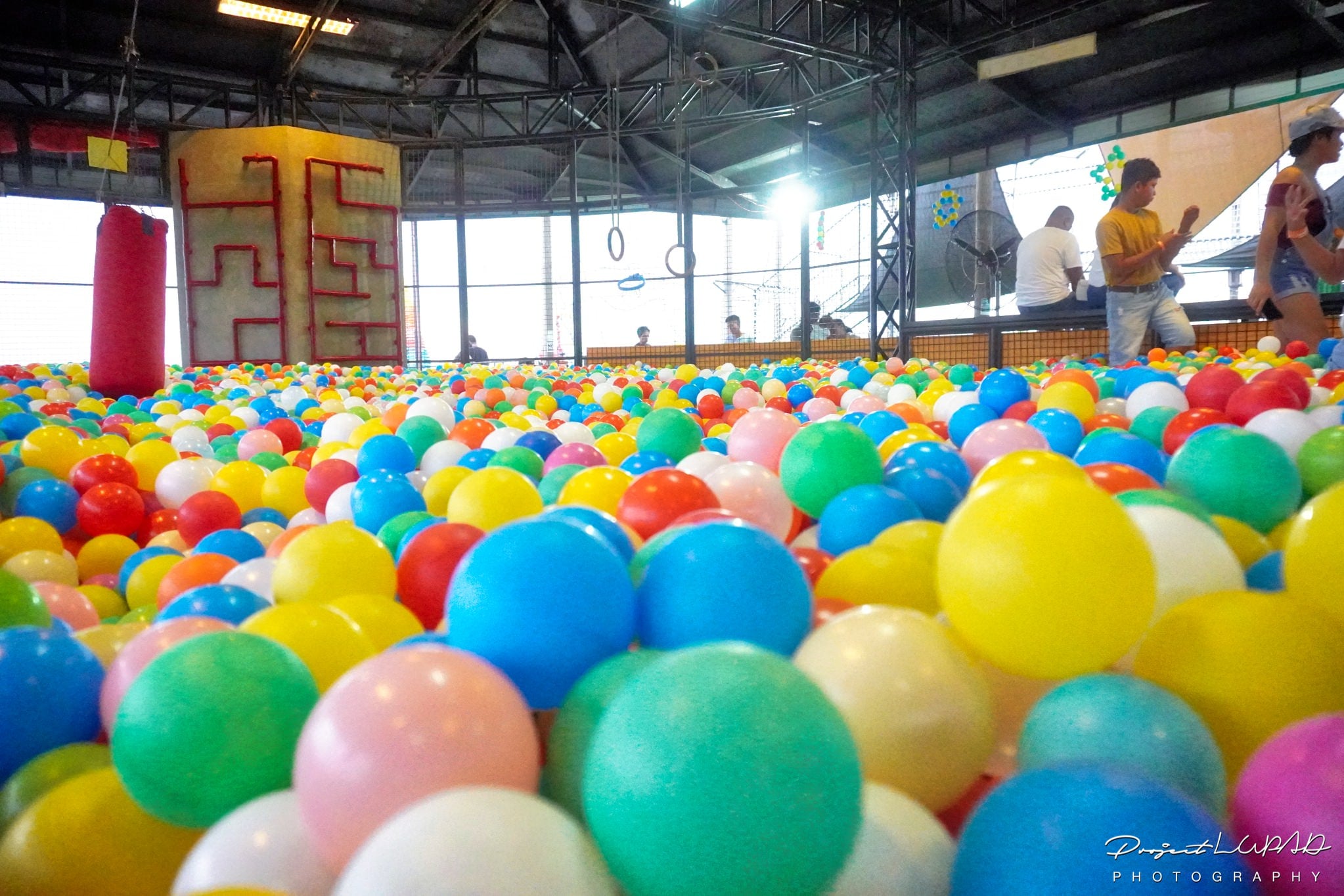 Largest Outdoor Ball Pit in the Philippines at Larry's Hill in Amaya View