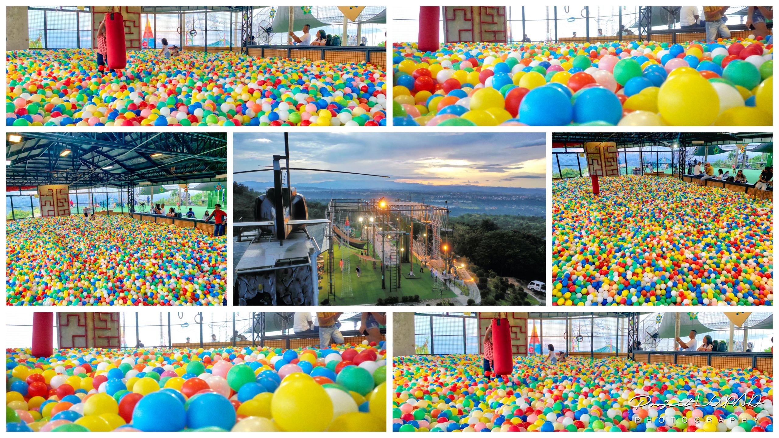 Largest Outdoor Ball Pit in the Philippines at Larry's Hill in Amaya View