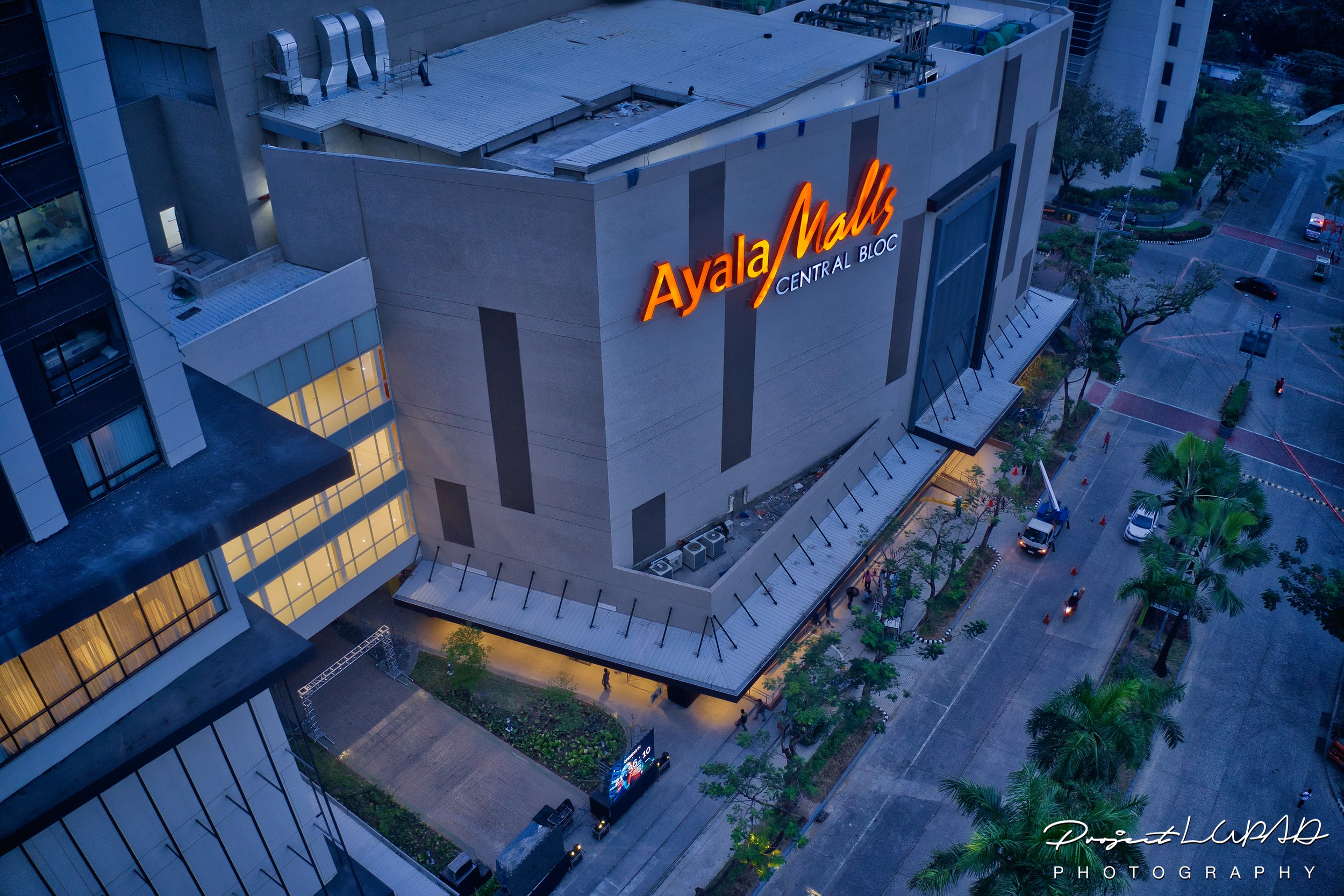 Opening of Ayala Malls Central Bloc in Cebu IT Park Aerial View