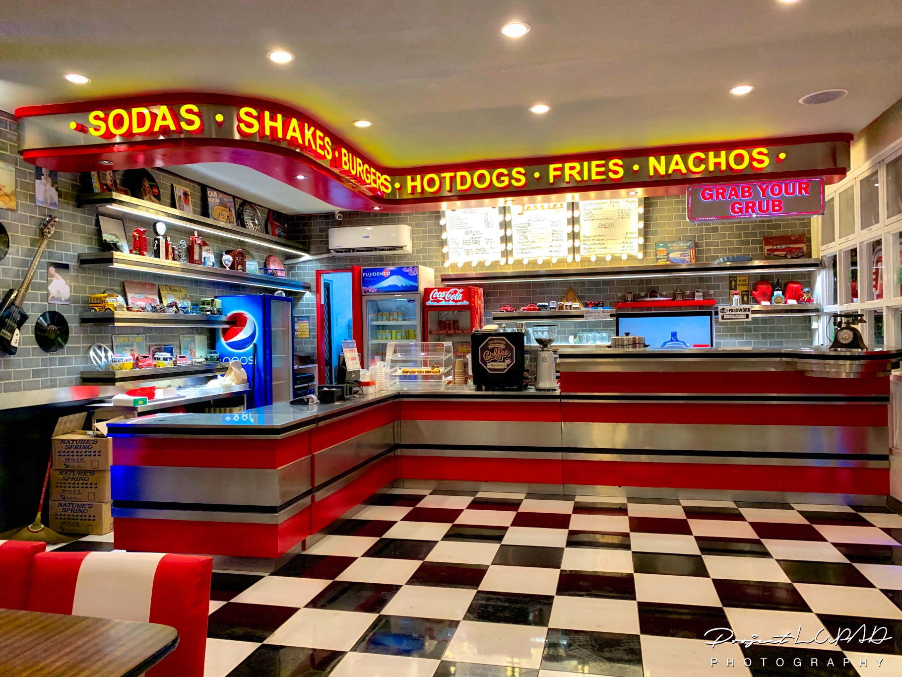 American Vintage-Inspired Jessie's Diner in Dahilayan Forest Park