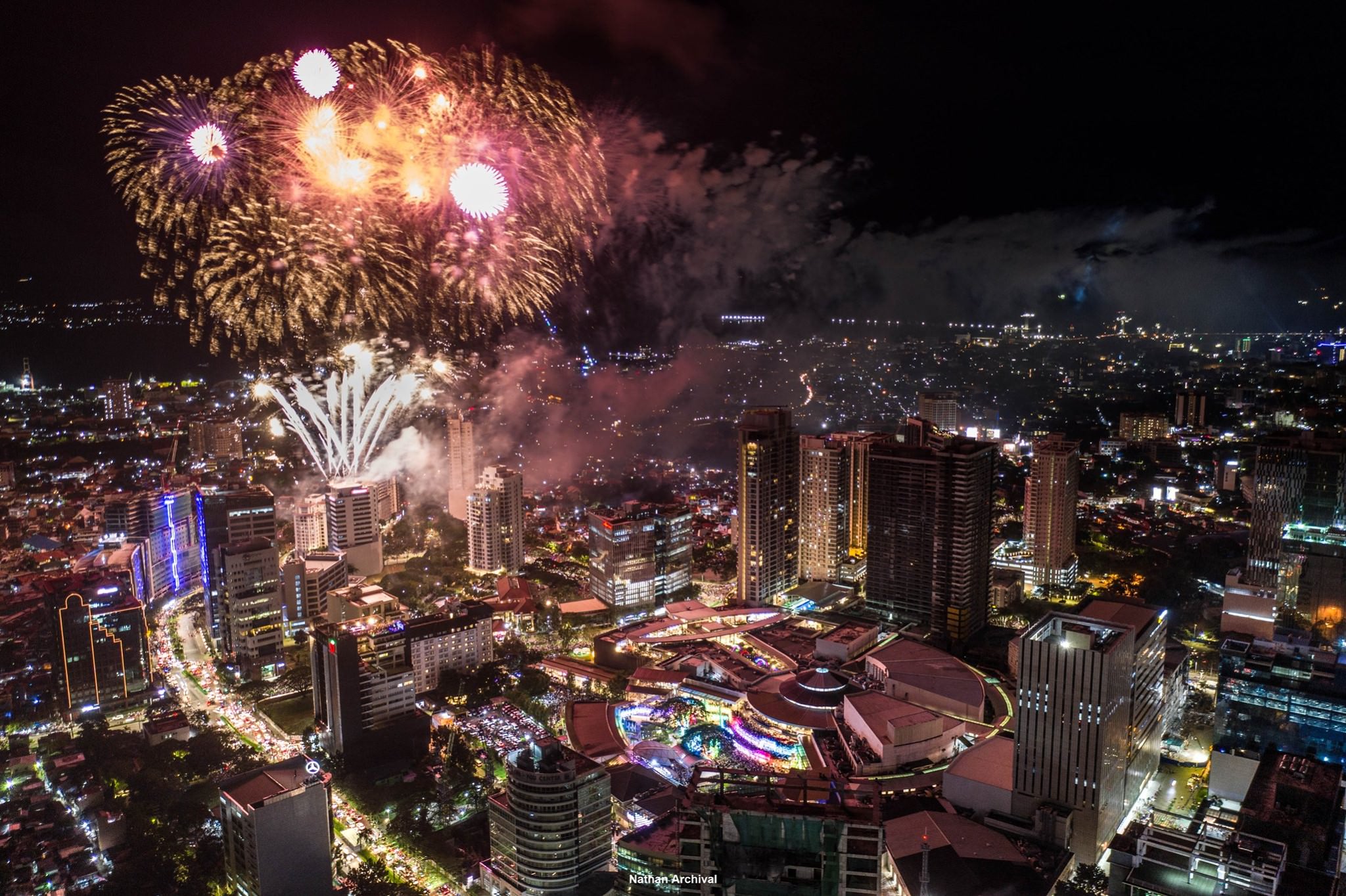 Sinulog 2020 Festival of Lights Grand Fireworks Display at Ayala Cebu