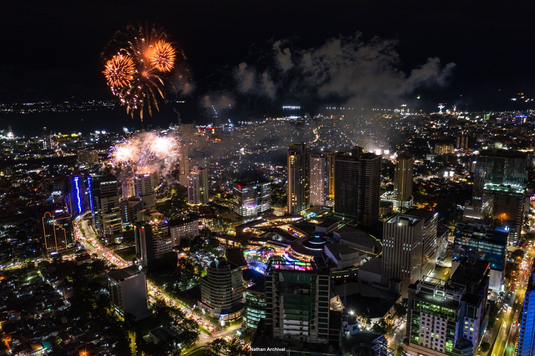 Sinulog 2020 Festival of Lights Grand Fireworks Display at Ayala Cebu