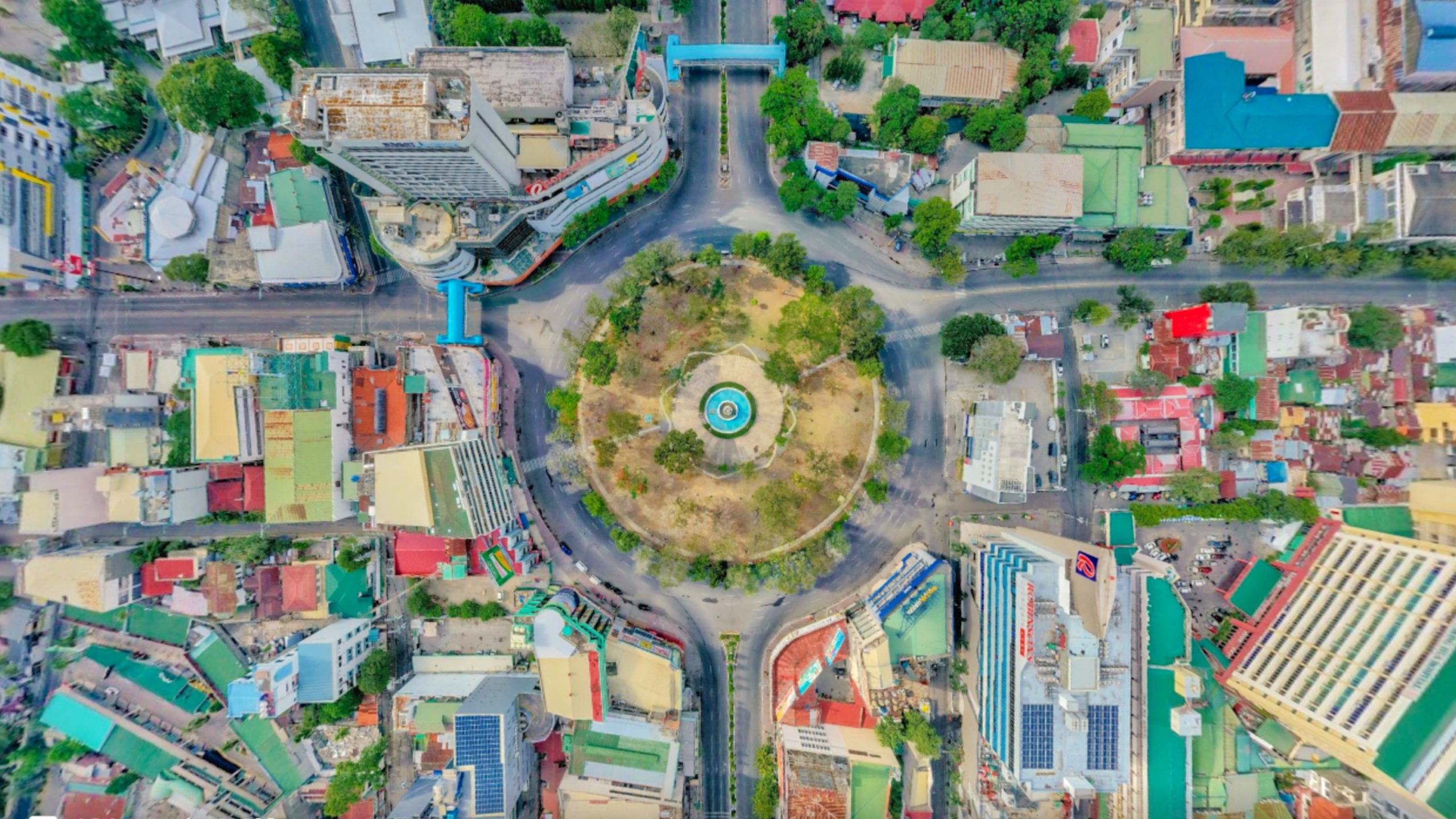 Cebu City 360 Aerial View During Enhanced Community Quarantine