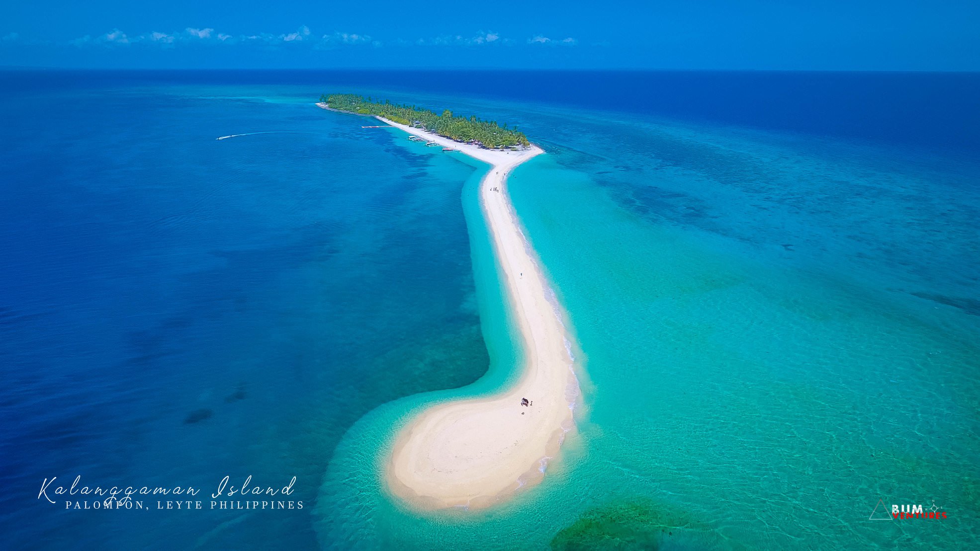 Magnificent Aerial View of Kalanggaman Island in the Philippines