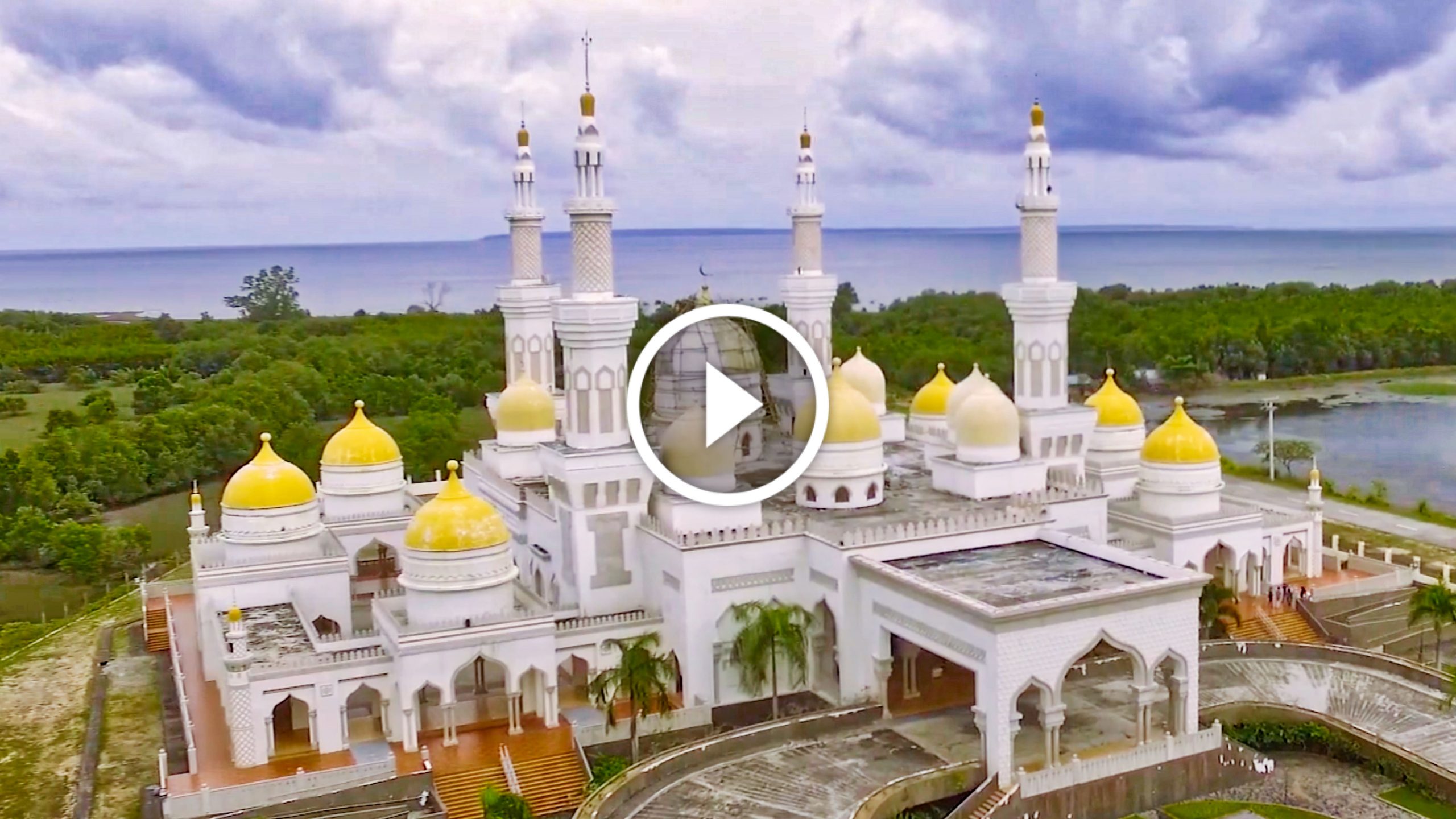 Largest Mosque in the Philippines Aerial View