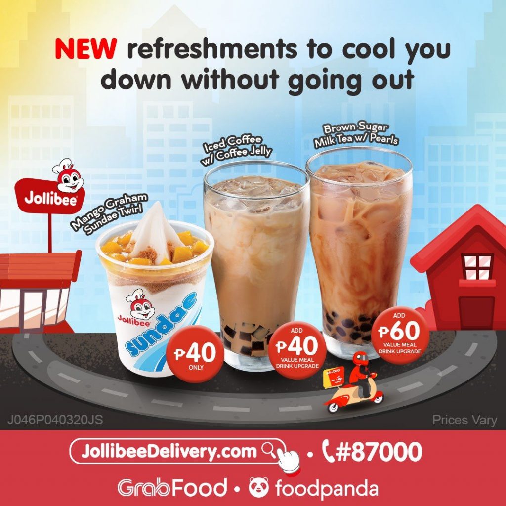 New Jollibee Refreshments and Amazing Aloha Yumburger is Back