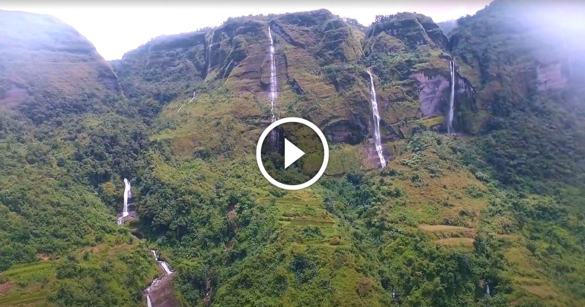 Crying Mountains of Kibungan Summit in the Philippines