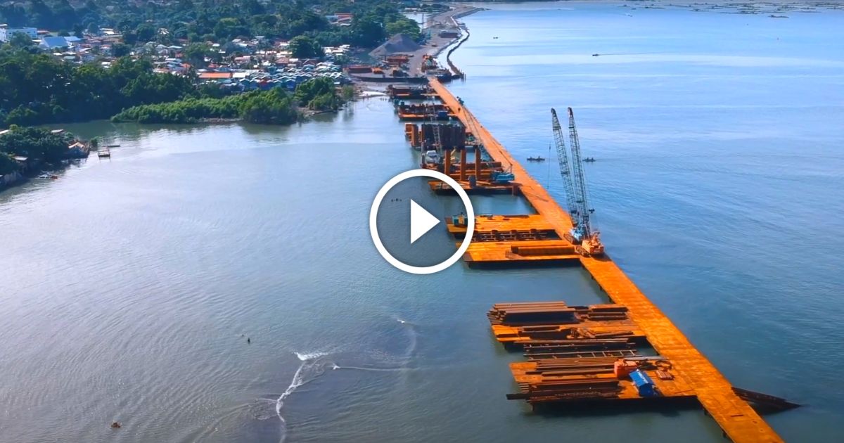 Davao City Coastal Road Talomo Bridge Segment Update as of June 2020